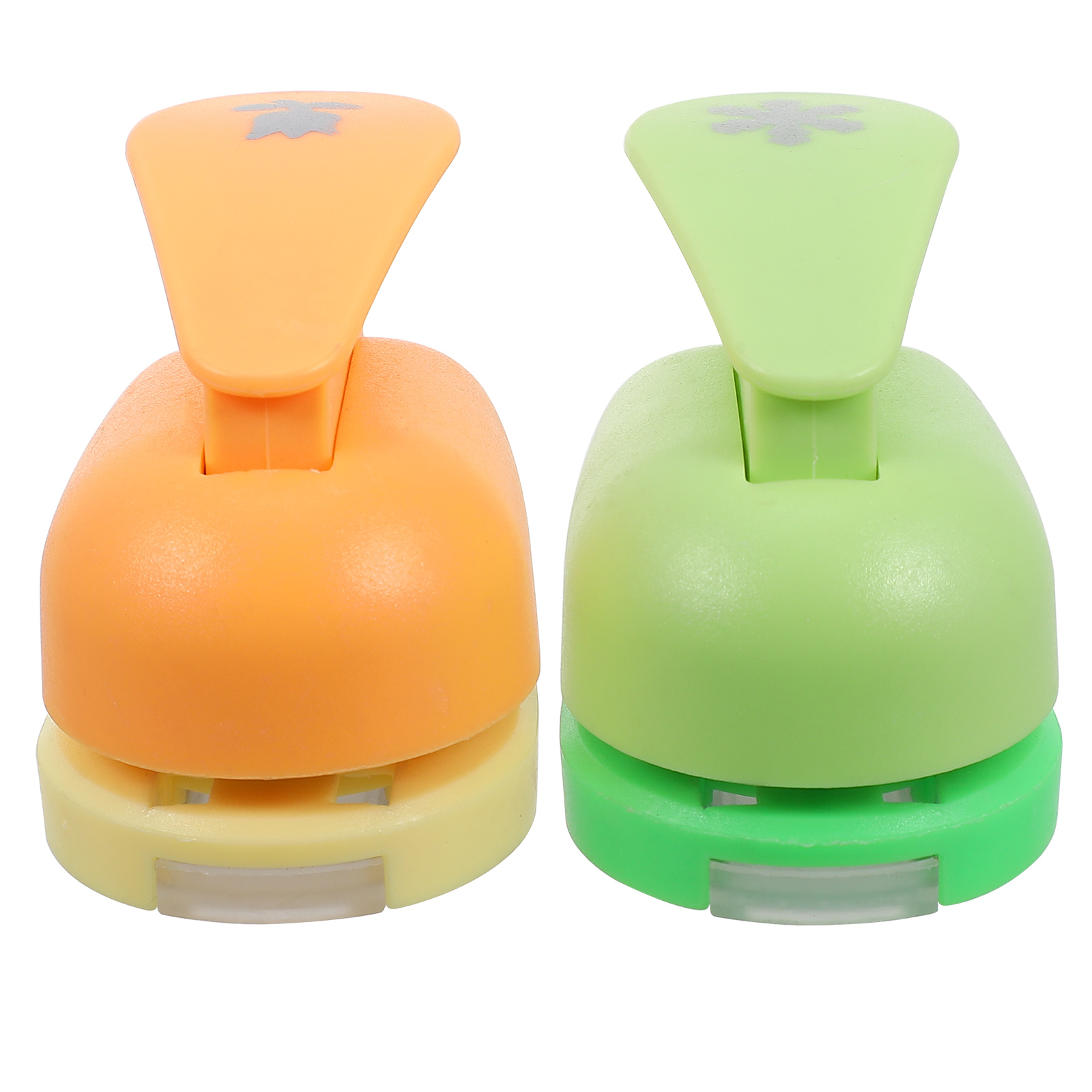 2 Pcs DIY Embosser Hole Punch Puncher Single Round Paper Child Scrap ...