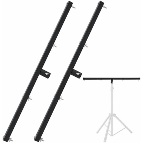 2 Pcs DJ Lighting T-bar Cross DJ Lighting Extension Cross Bar Mount for ...