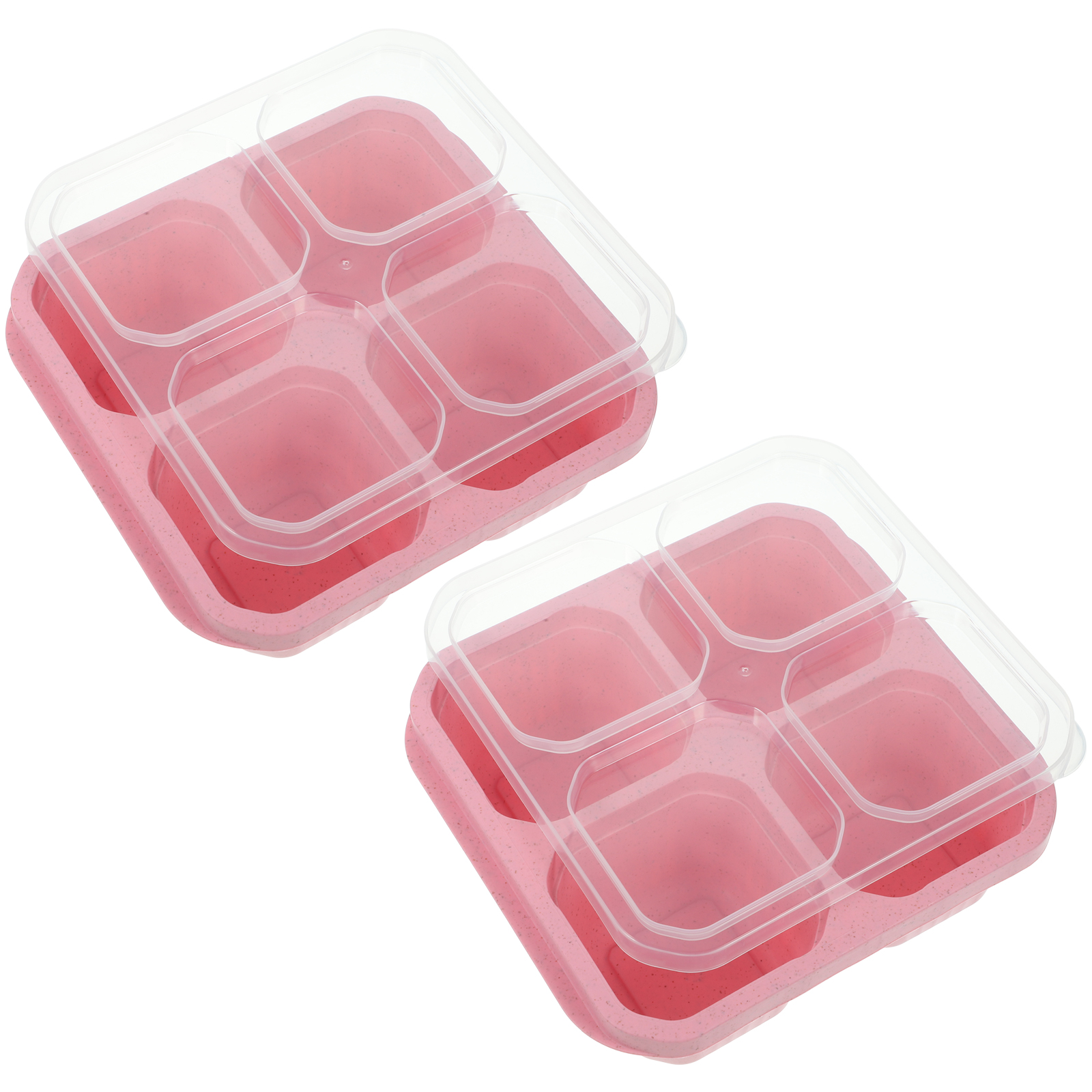2 Pcs Decor Sweet Storage Case Nuts Container Plastic Boxes Guestures ...