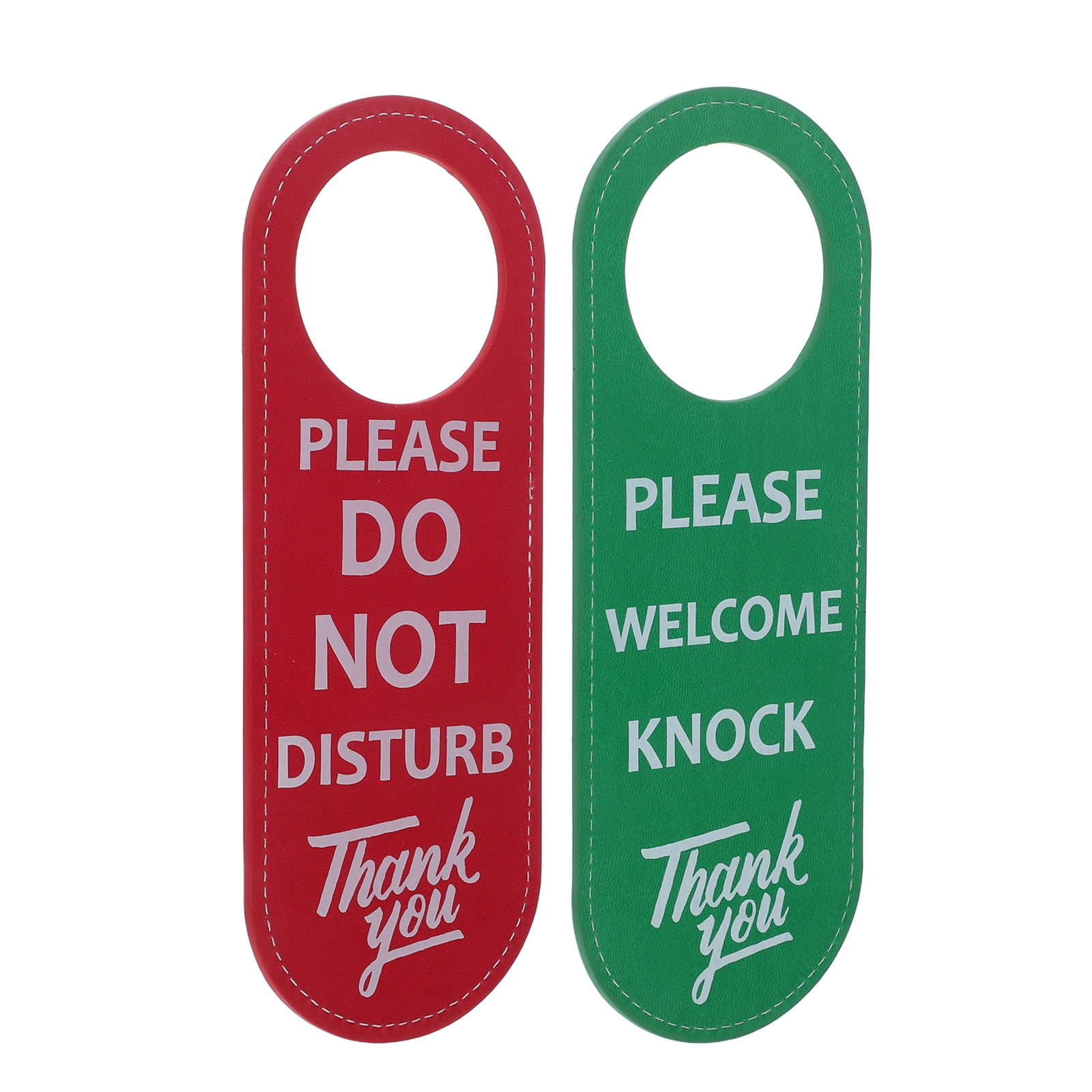 2 Pcs Deliver Do Not Disturb Sign Guesthouse Sign Office 22.50X8.50X0 ...
