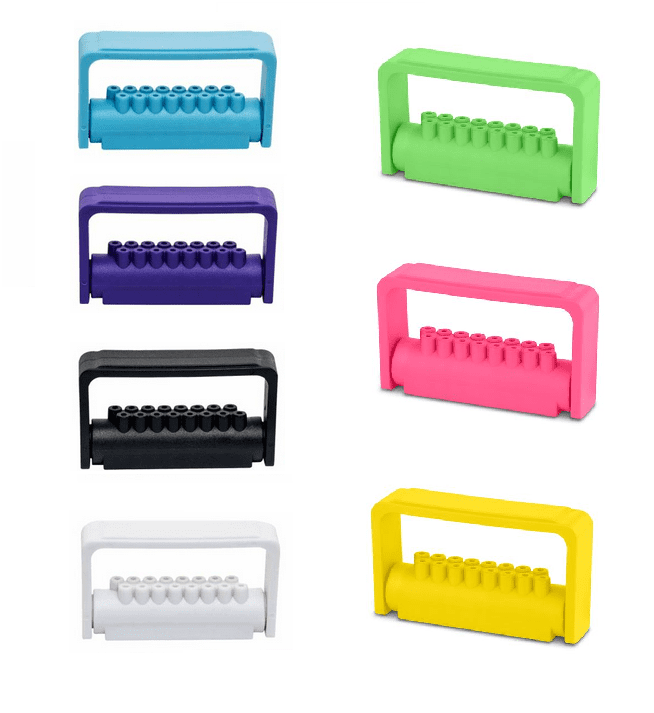 2/Pcs Dental Bur Caddy for 16 Bur Blocks Autoclavable FG Burs Organizer ...