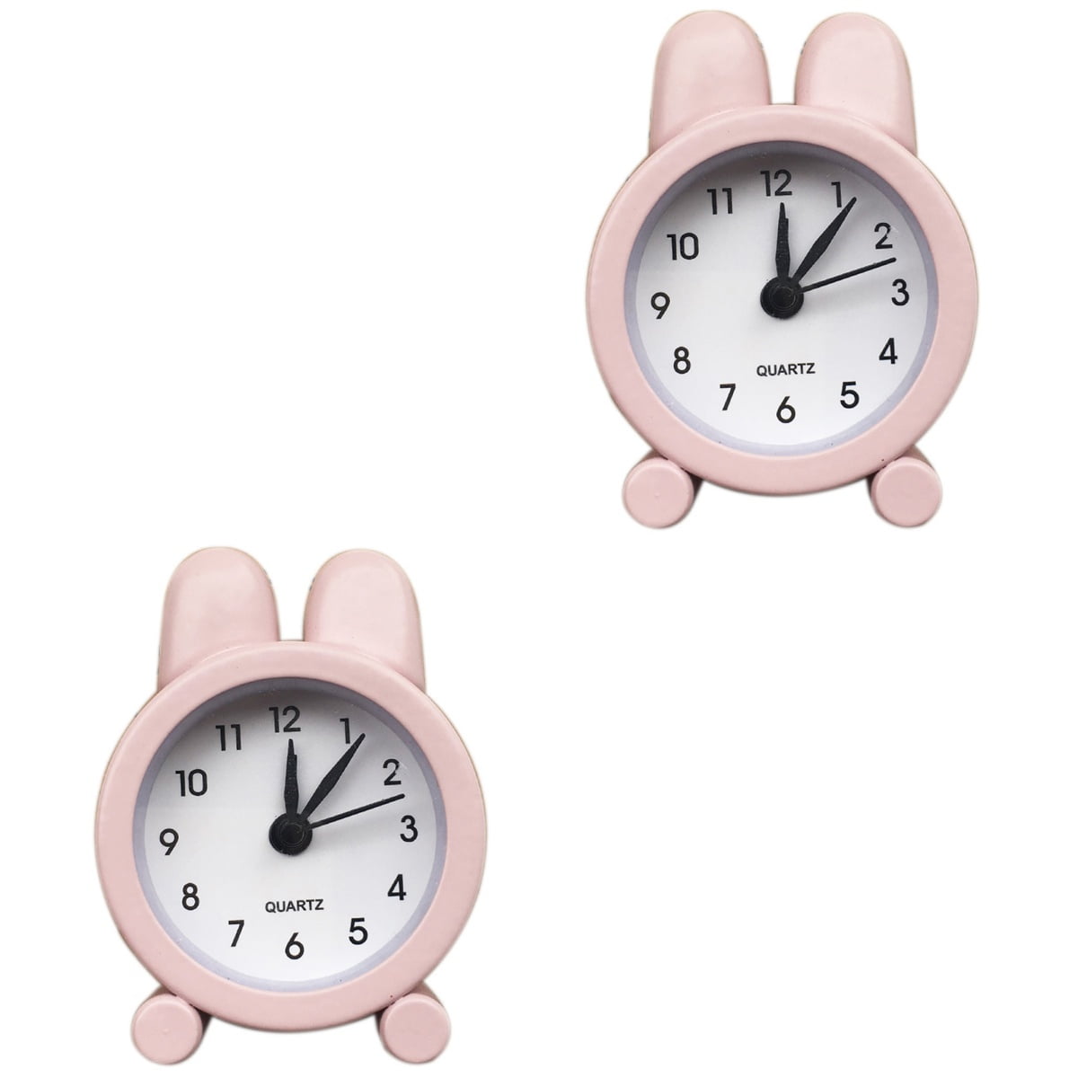2 Pcs Desktop Alarm Clock for Students Small Digital Clocks Bedside ...