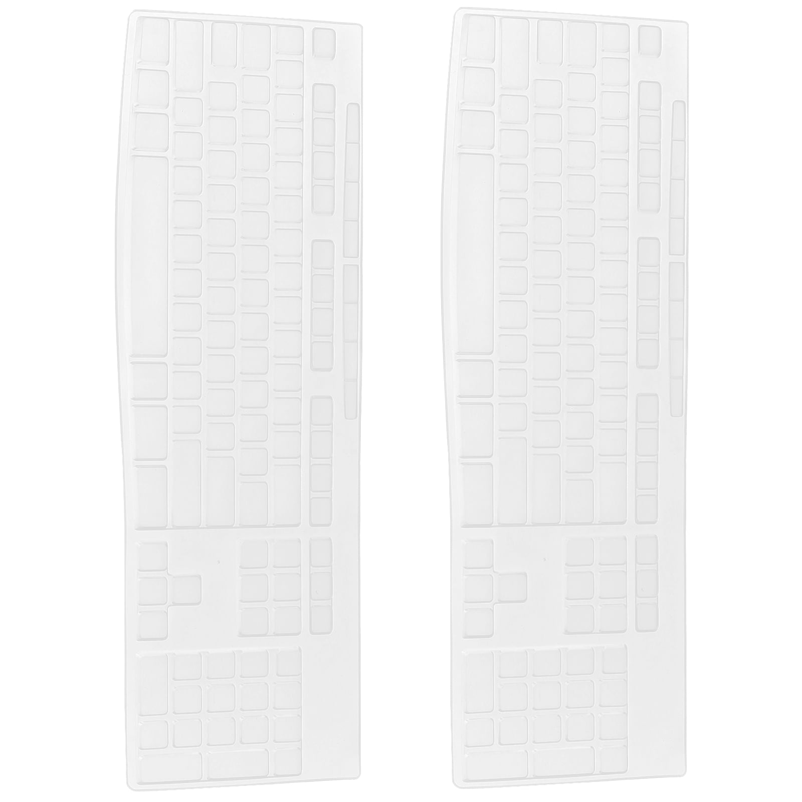 2 Pcs Desktop Keyboard Membrane Spill-proof Protector - Walmart.com