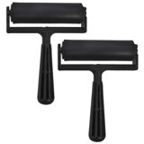 2 Pcs Diamond Drawing Rollers Rolling Wheel Art Light Ruler Kits Black ...