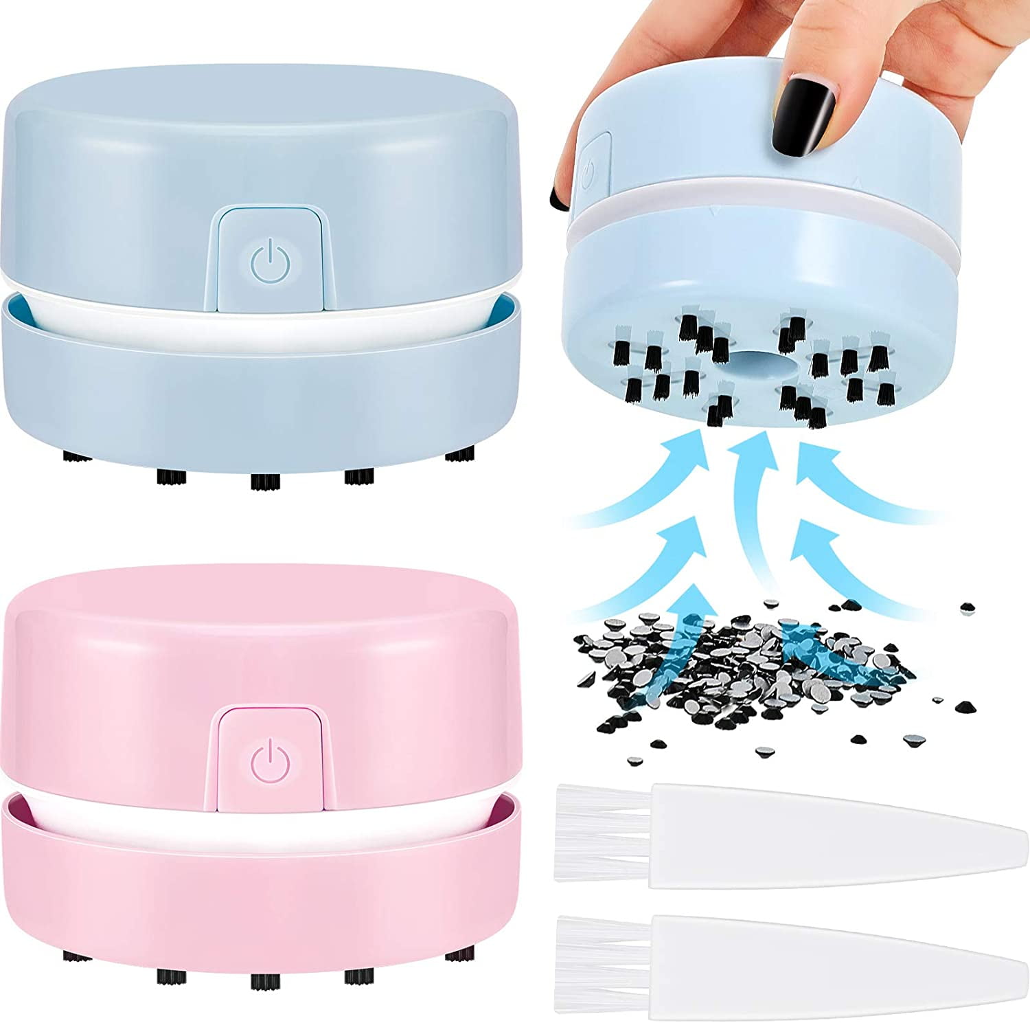 2 Pcs Diamond Painting Tool Drill Quicker Picker for Spilled Diamonds ...