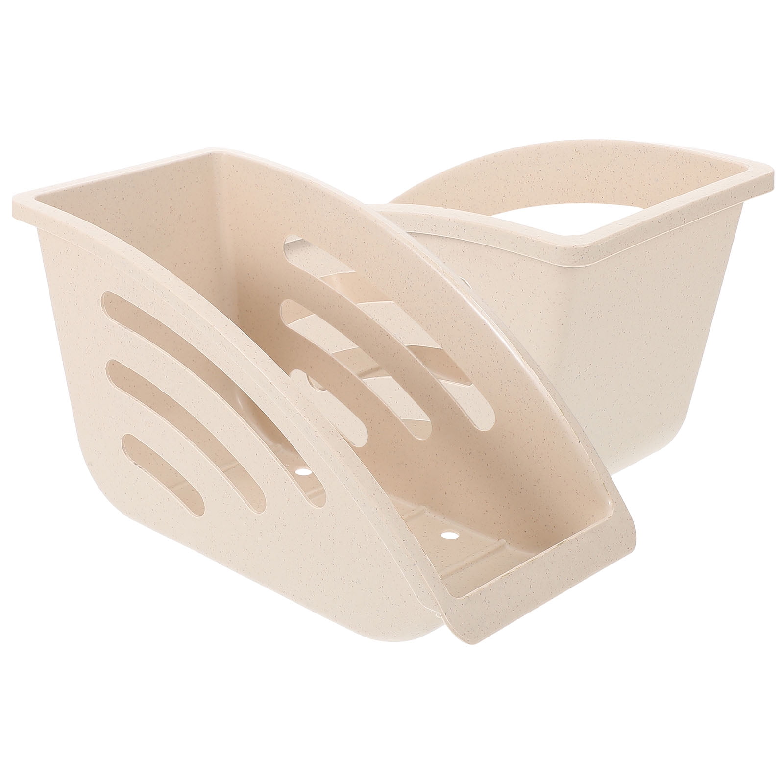 2 Pcs Dish Drain Rack Kitchen Counter Top Organiser Serving Utensils ...