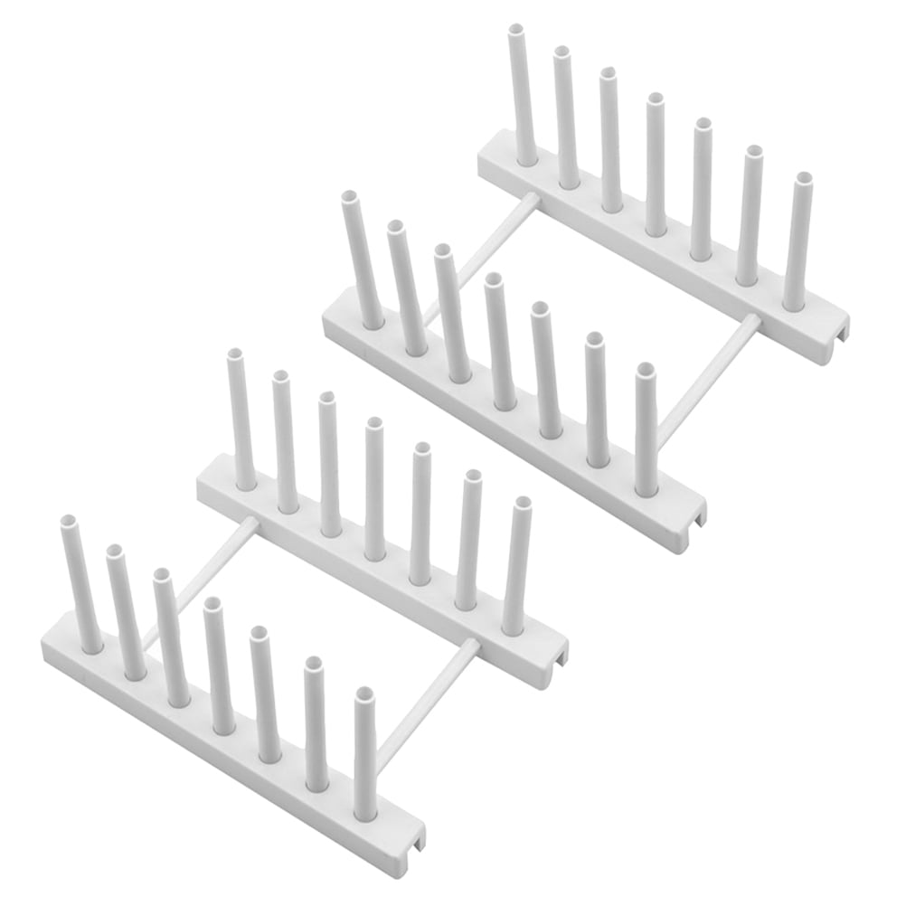 2 Pcs Dish Lid Holder Drying Rack Flatware Bowl Dish Rack Vertical ...