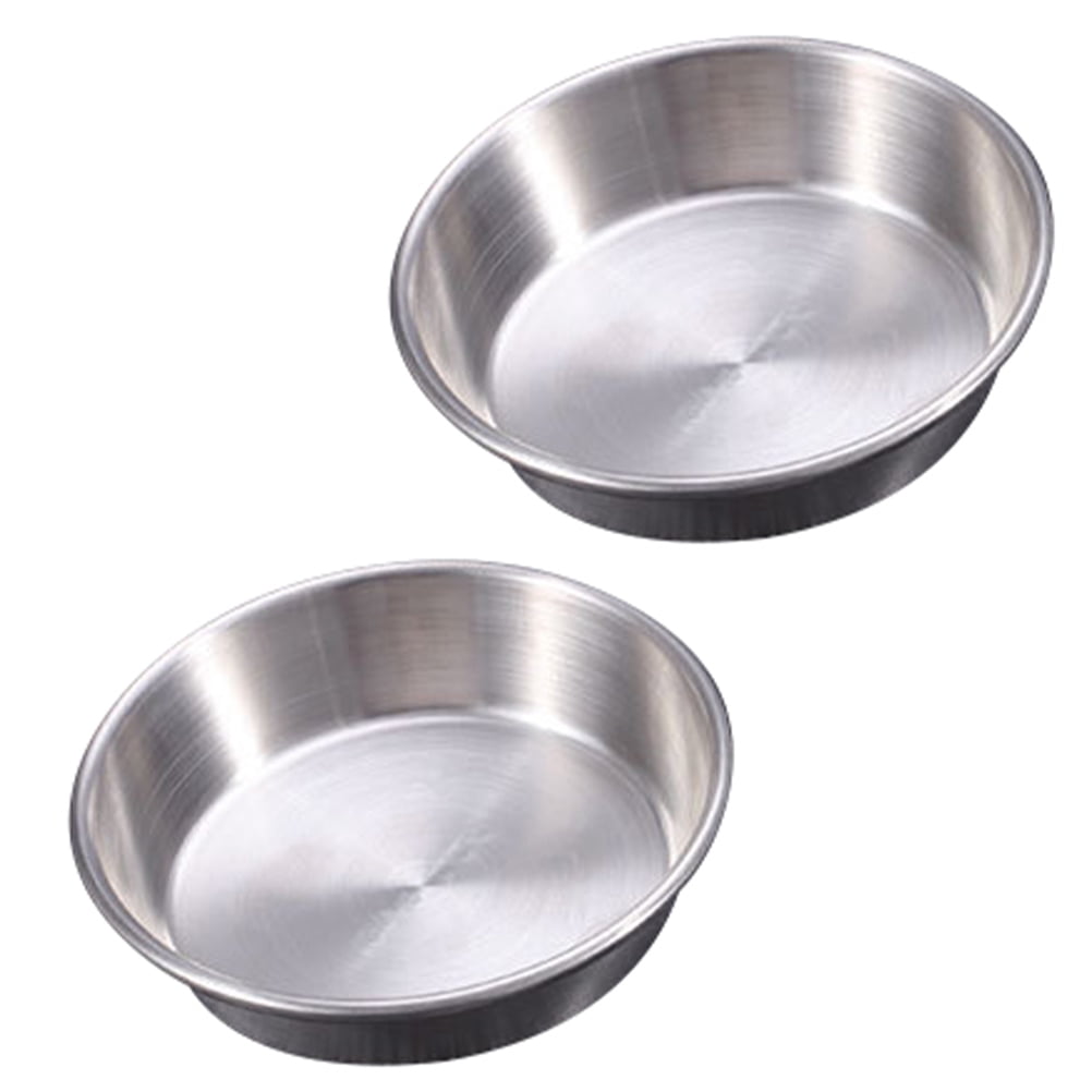 2 Pcs Dish Spice Plates Condiment Container Round Seasoning Kitchen ...