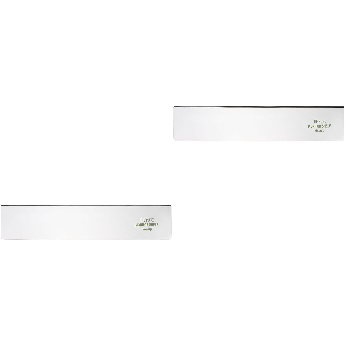 2 Pcs Disks Storage Case Monitor Organizer Computer Memo Pad Holder ...