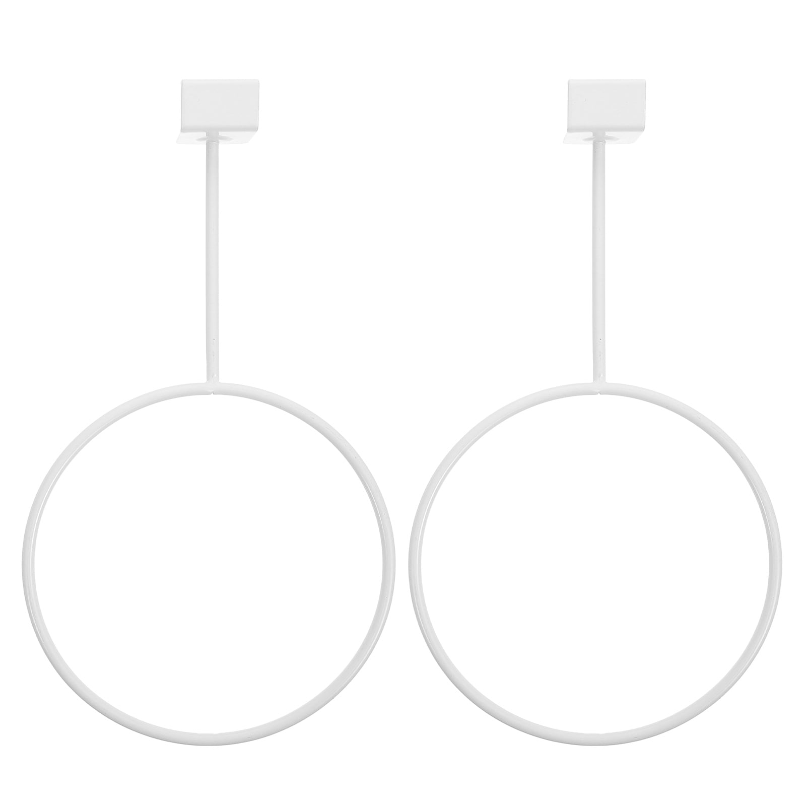 2 Pcs Display Shelf Hat Hanger Shelf Bracket Basketball Storage Holder ...