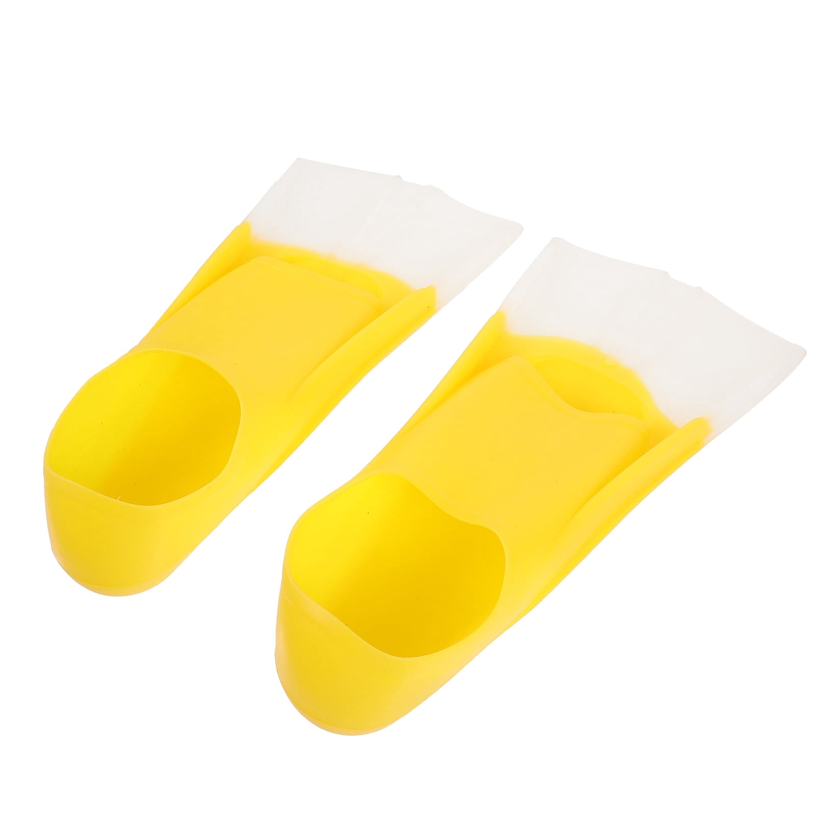 2 Pcs Diving Flipper Water+shoes Snorkeling Gear for Adults Scuba Swim ...