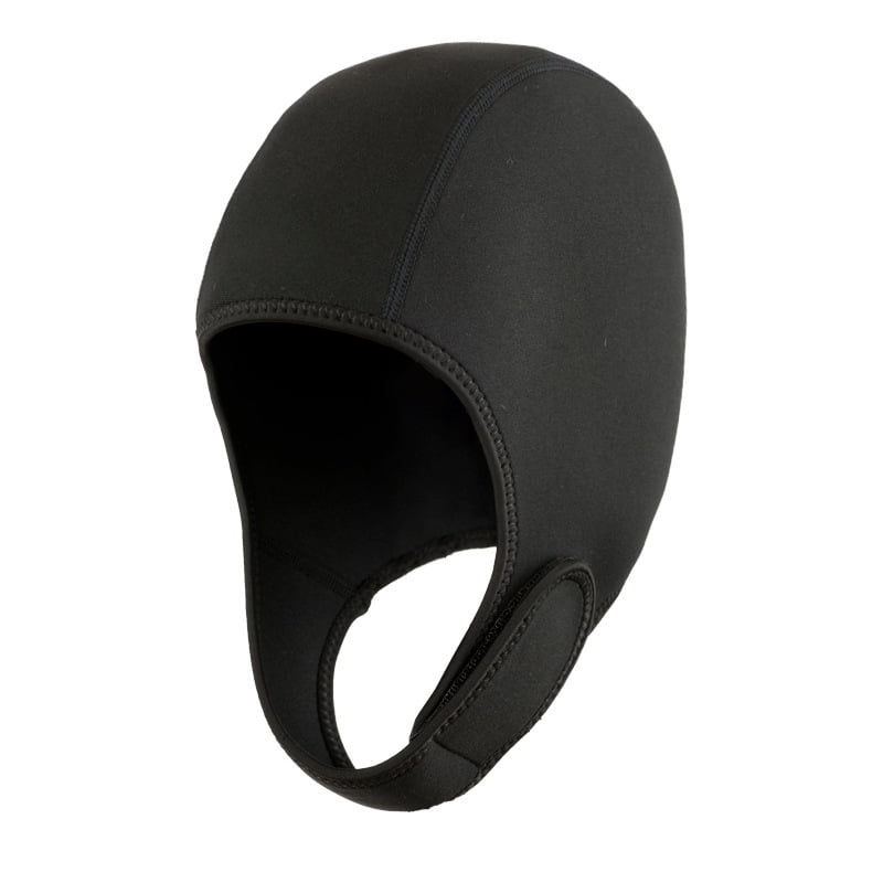 2 Pcs Diving Hood Thermal Wetsuit Hood Cap Swim Caps with Chin Straps ...