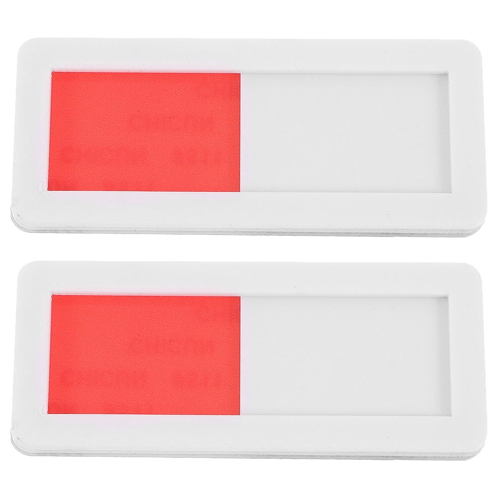 2 Pcs Do Not Disturb Sign Signs Sliders Bathroom Door Sign Toilet ...