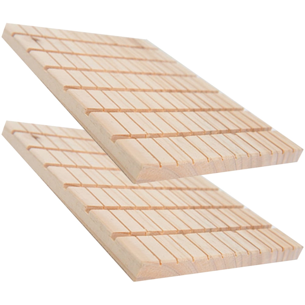 2 Pcs Dog Guinea Pig Hideout Rabbit Mill Deck Hedgehog Grinding Board ...