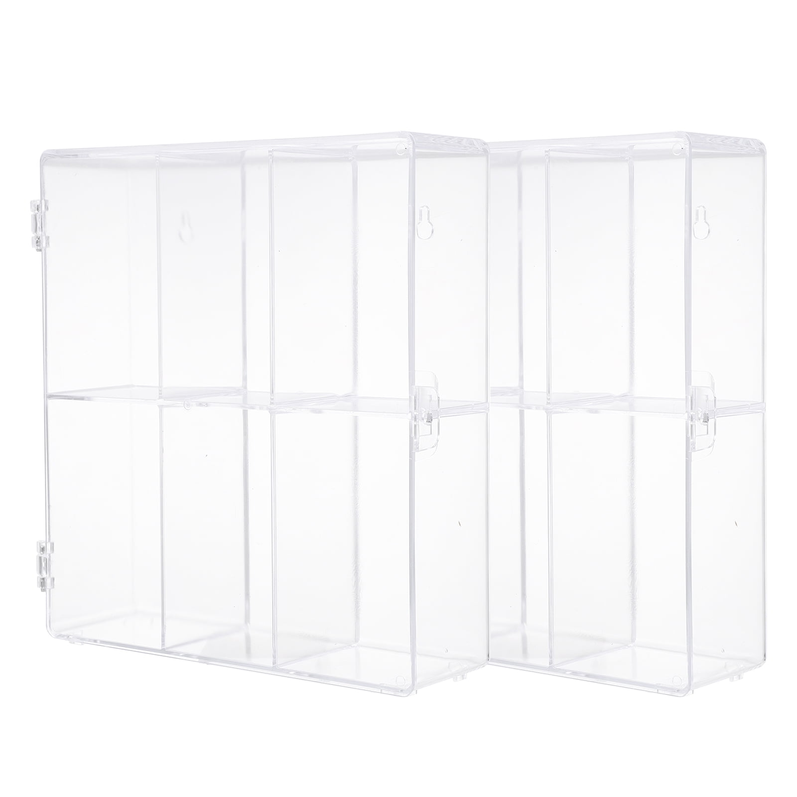 Masteelf Transparent Acrylic Doll Display Box for Storage Desktop ...