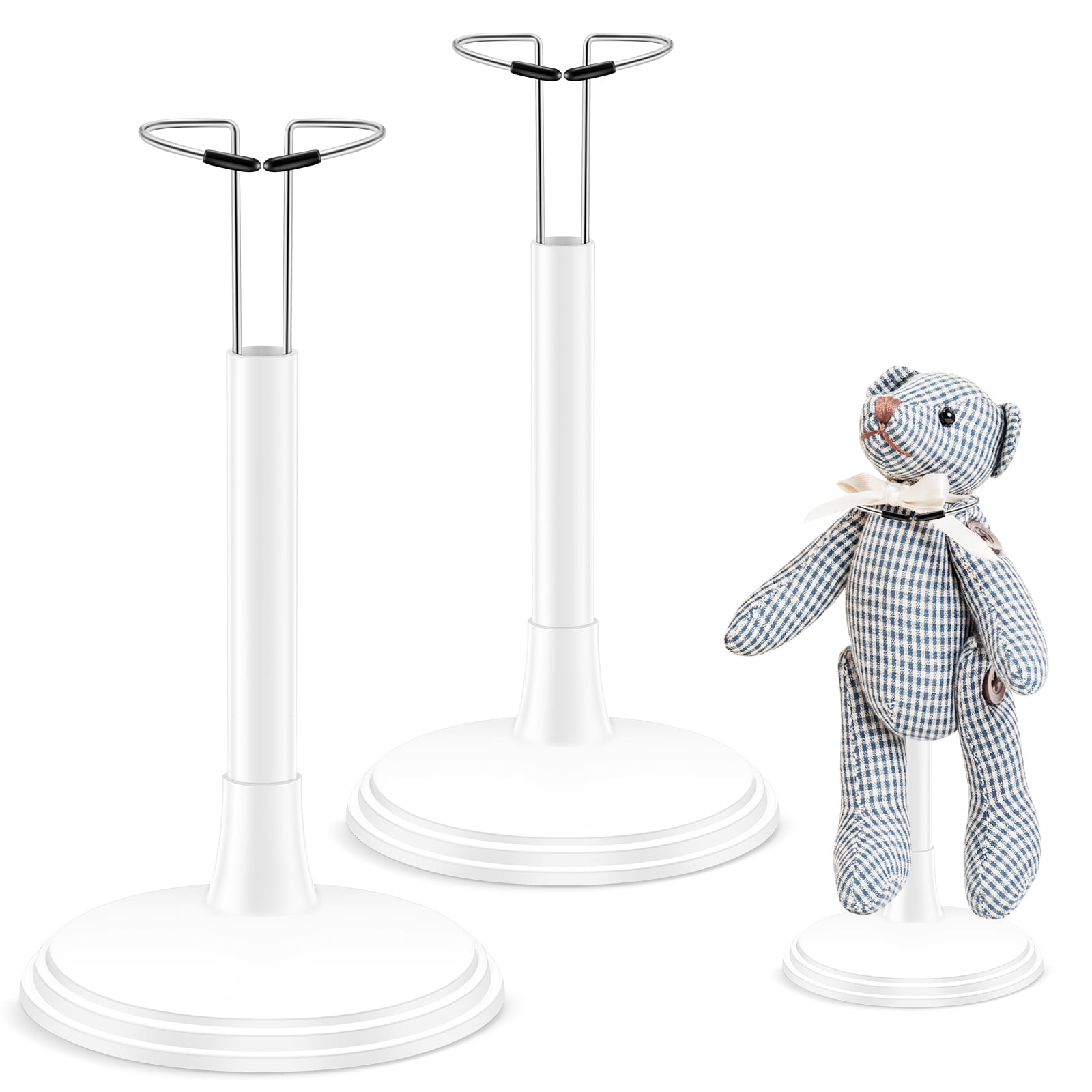 2 Pcs Doll Support Stands Action Figure Display Organizers Display ...