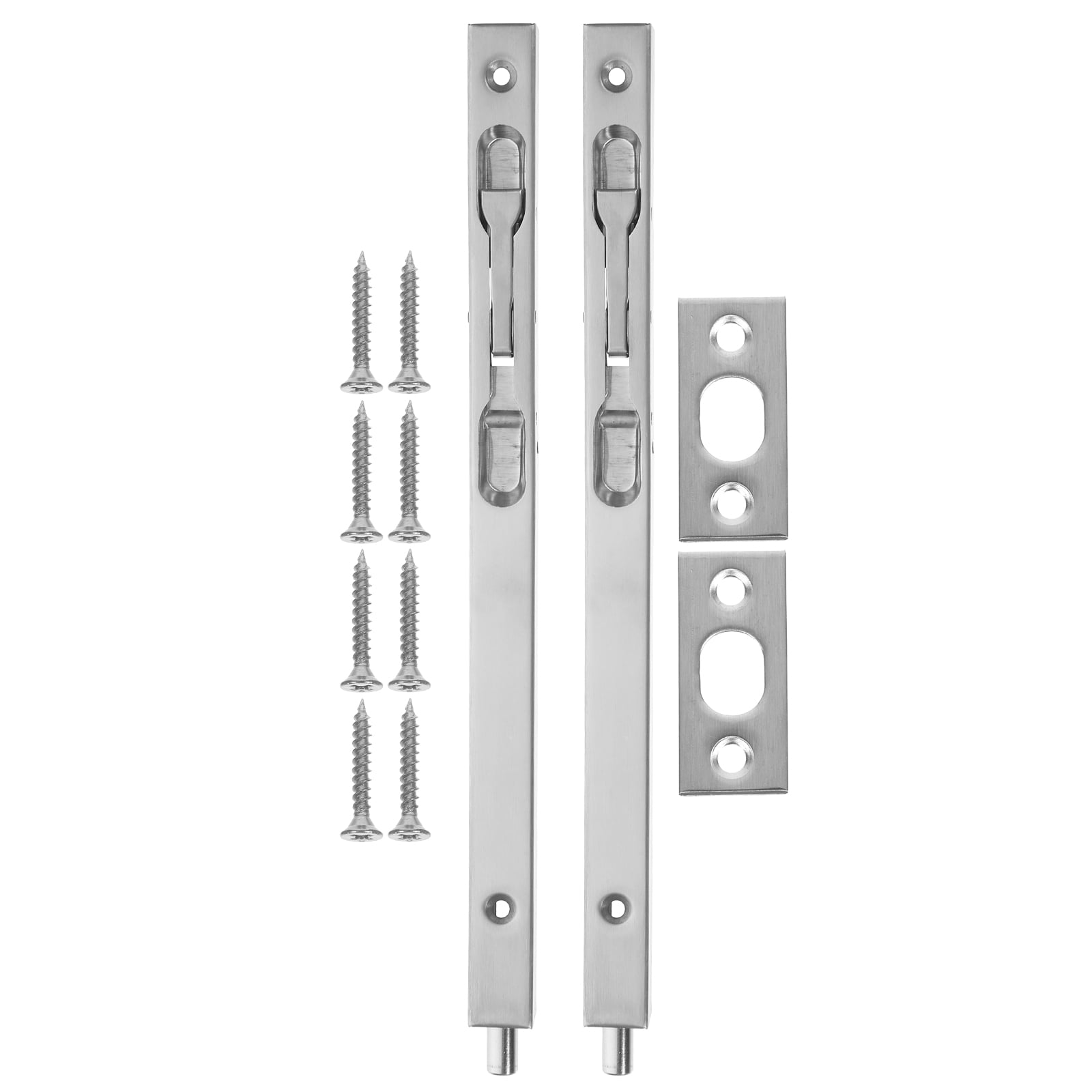 2Pcs Concealed Spring Stainless Steel Latch Security Door Fire Door ...