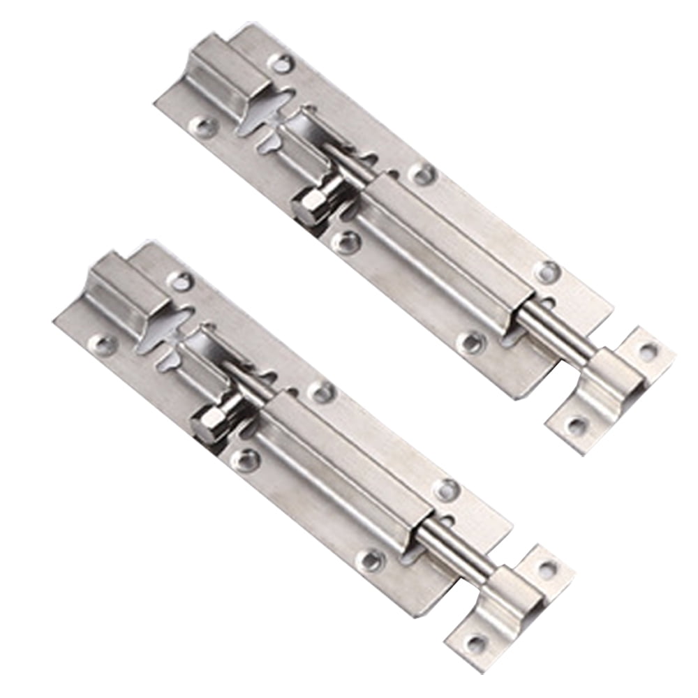 2 Pcs Door Latch Lock, Barrel Bolt Latch, Door Security Bolt Slide ...