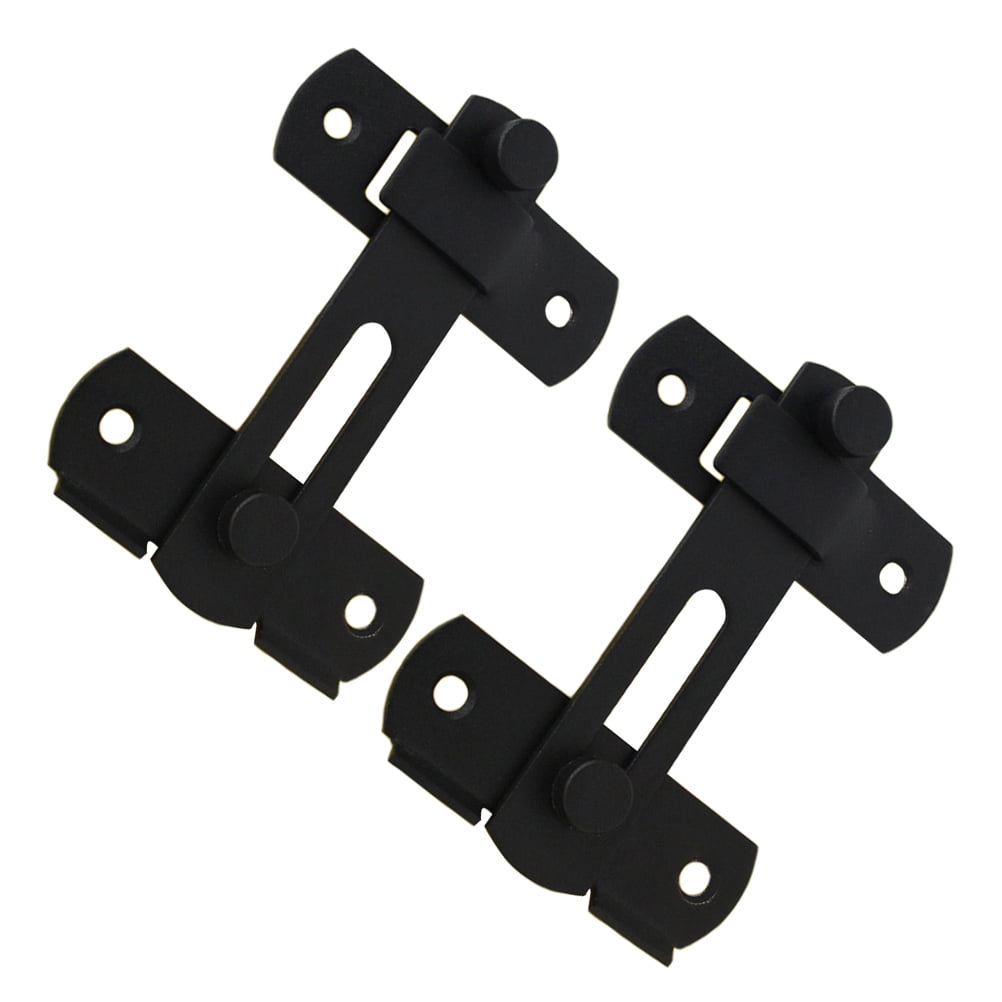 2 Pcs Door Lock Buckle Barn Fence Gate Simple Sliding Bolt Latch ...