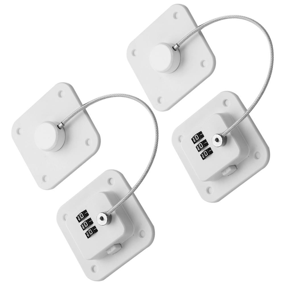 2 Pcs Door Lock Mini Fridge Kit Password Refrigerator Child - Walmart.com