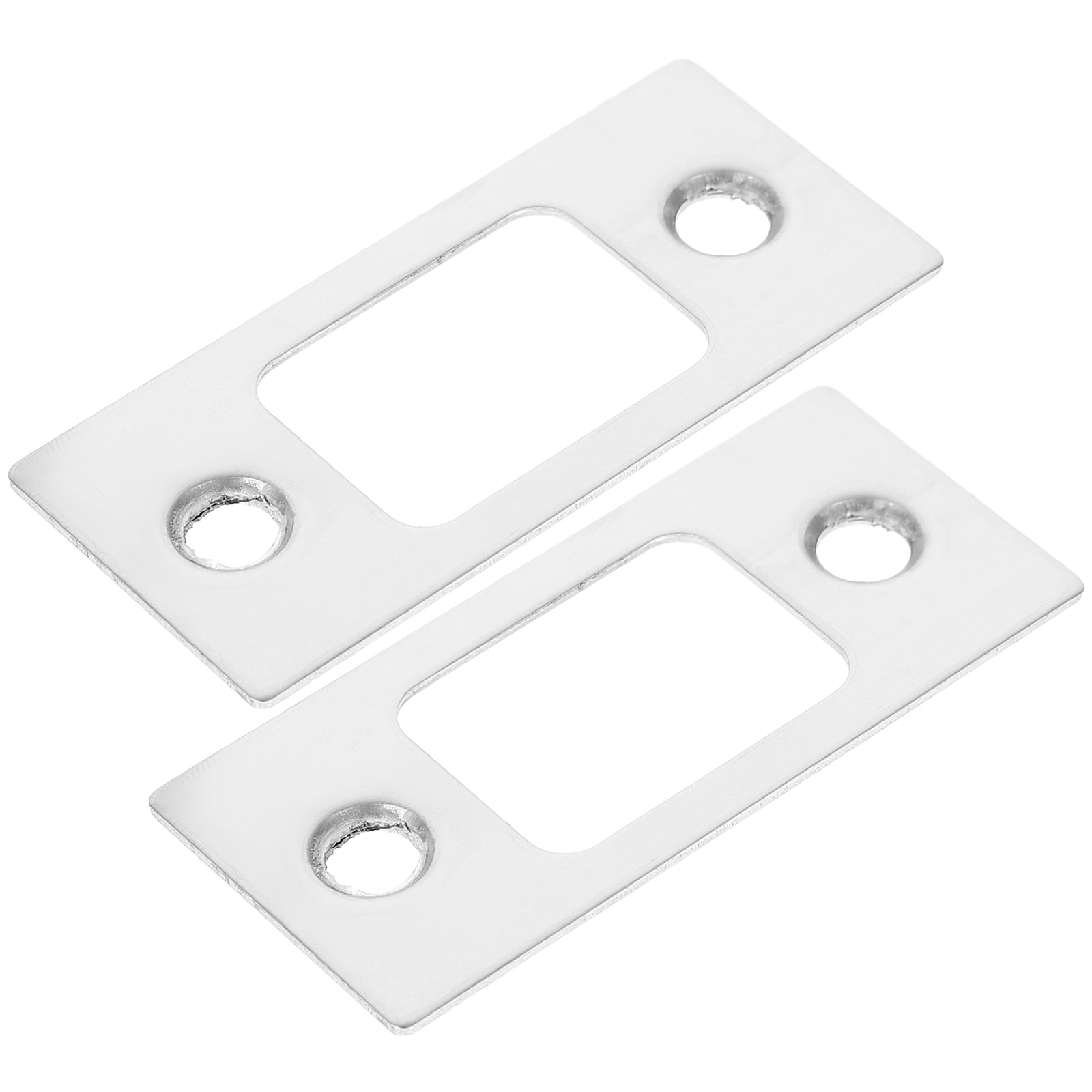 2 Pcs Door Locks for Front Hangers Gate Strike Plate Filler Added ...