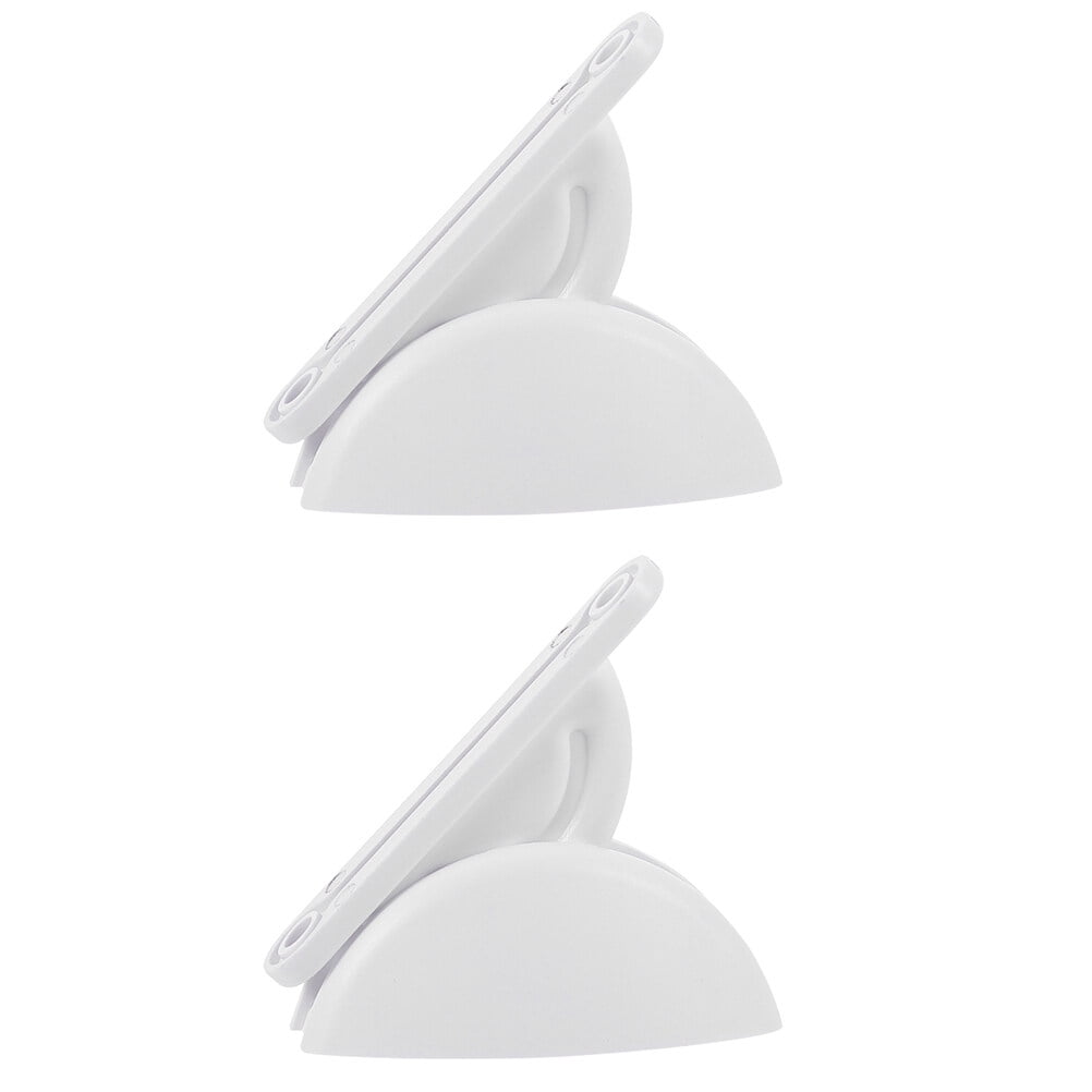 2 Pcs Door Stop Retaining Tool Stopper Stoppers Latch Kit White ...