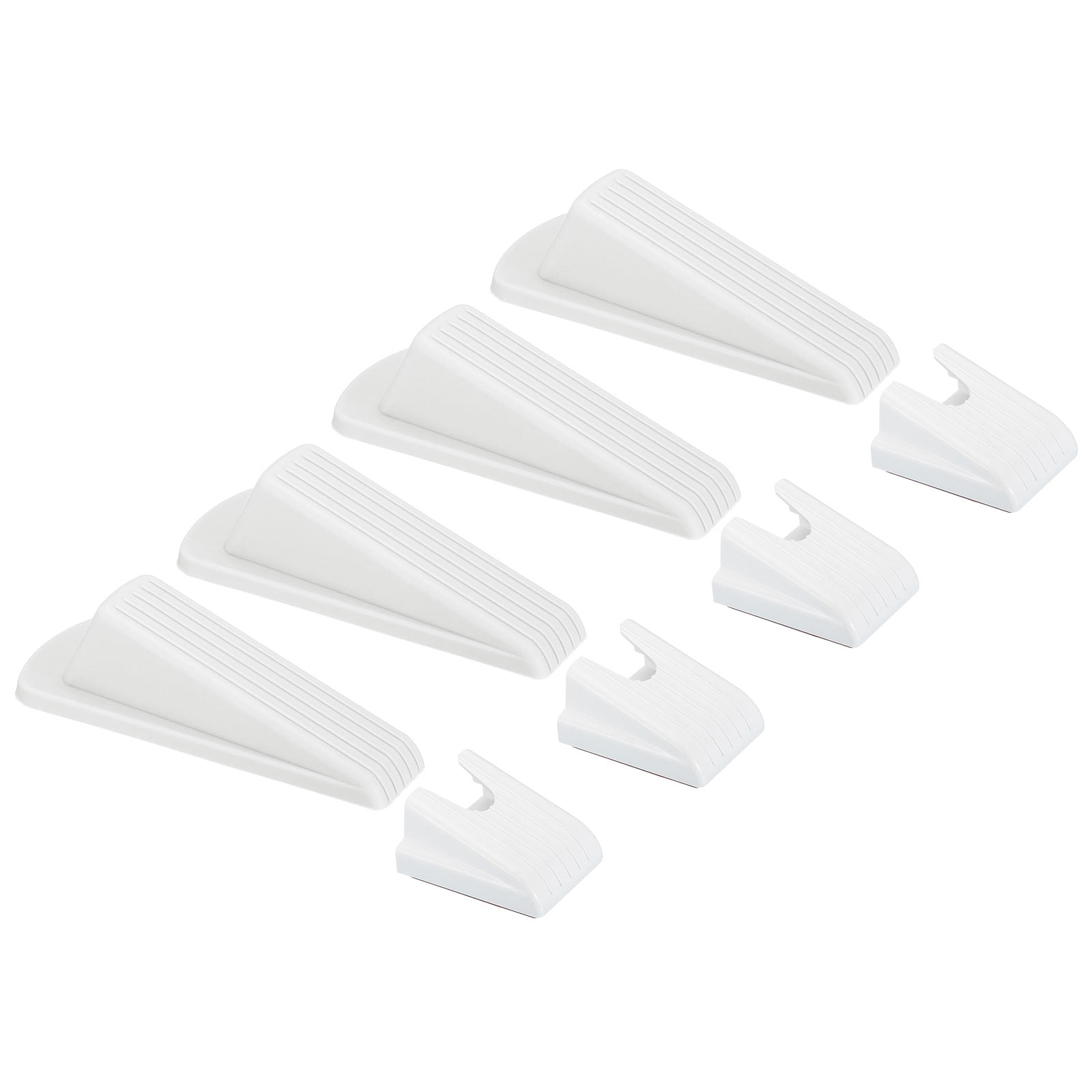 2 Pcs Door Stoppers, Door Stop Doorstop Rubber Door Stopper Wedge Large ...