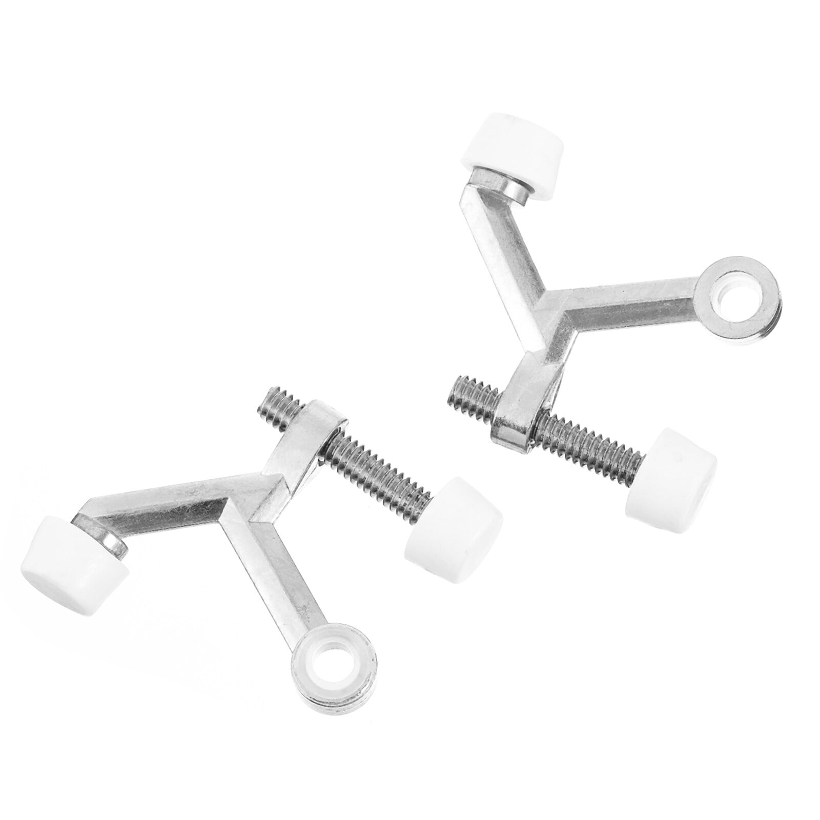 2 Pcs Door Top Shade Hold down Brackets Hooks Gold Blinds Silver ...