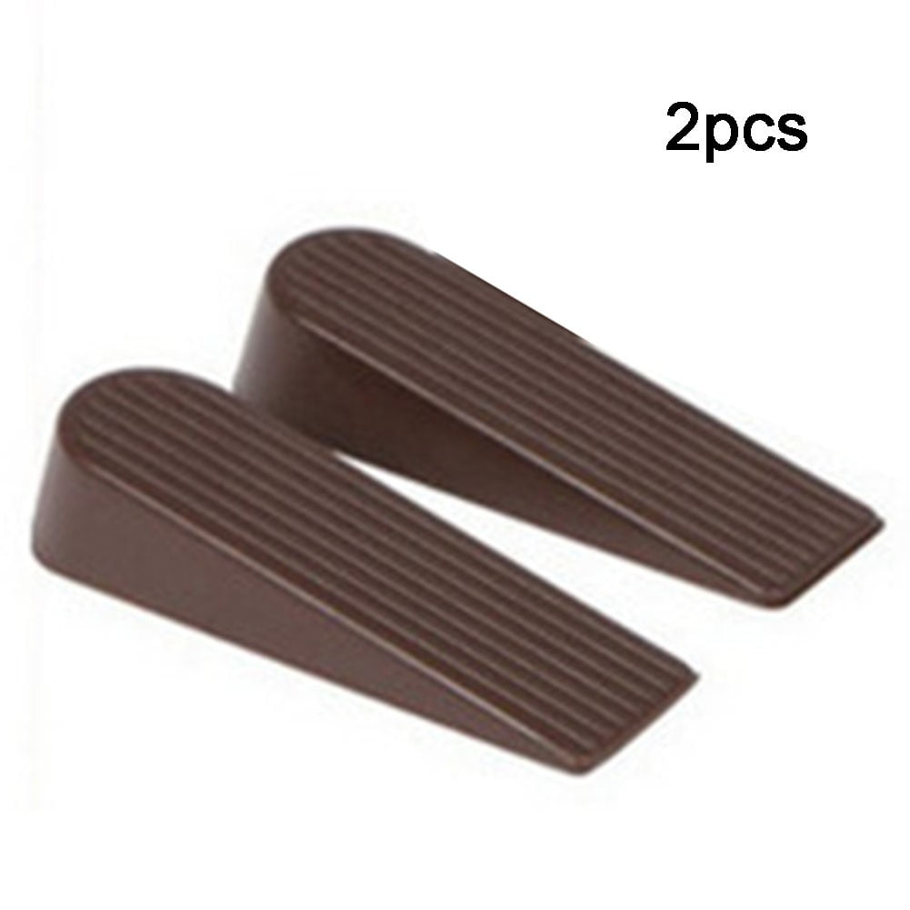 2 Pcs Door Wedge, Heavy Duty Rubber Door Wedge, Non-Slip Door Jammer ...