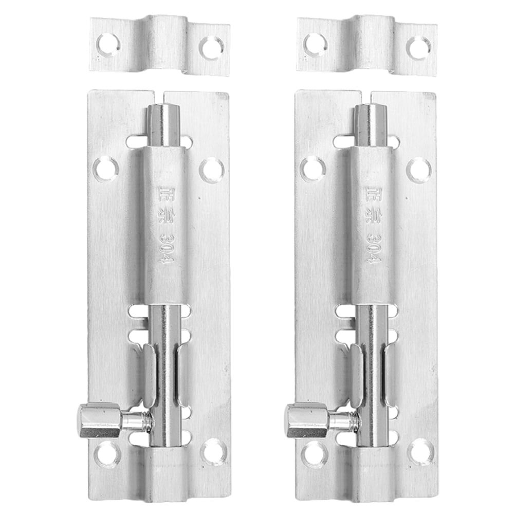2 Pcs Double Plug Door Locks Locks for Doors inside Sliding Door Latch ...