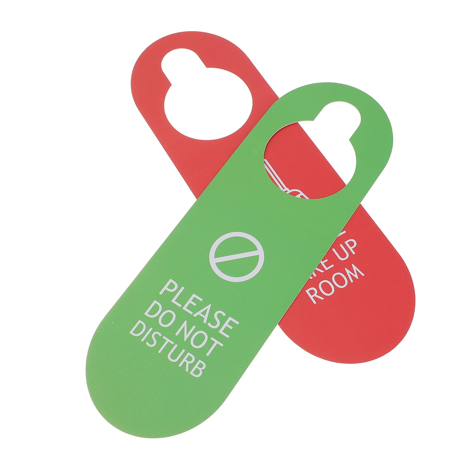 2 Pcs Double Side Room Sign Housekeeping Door Signs Office - Walmart.com