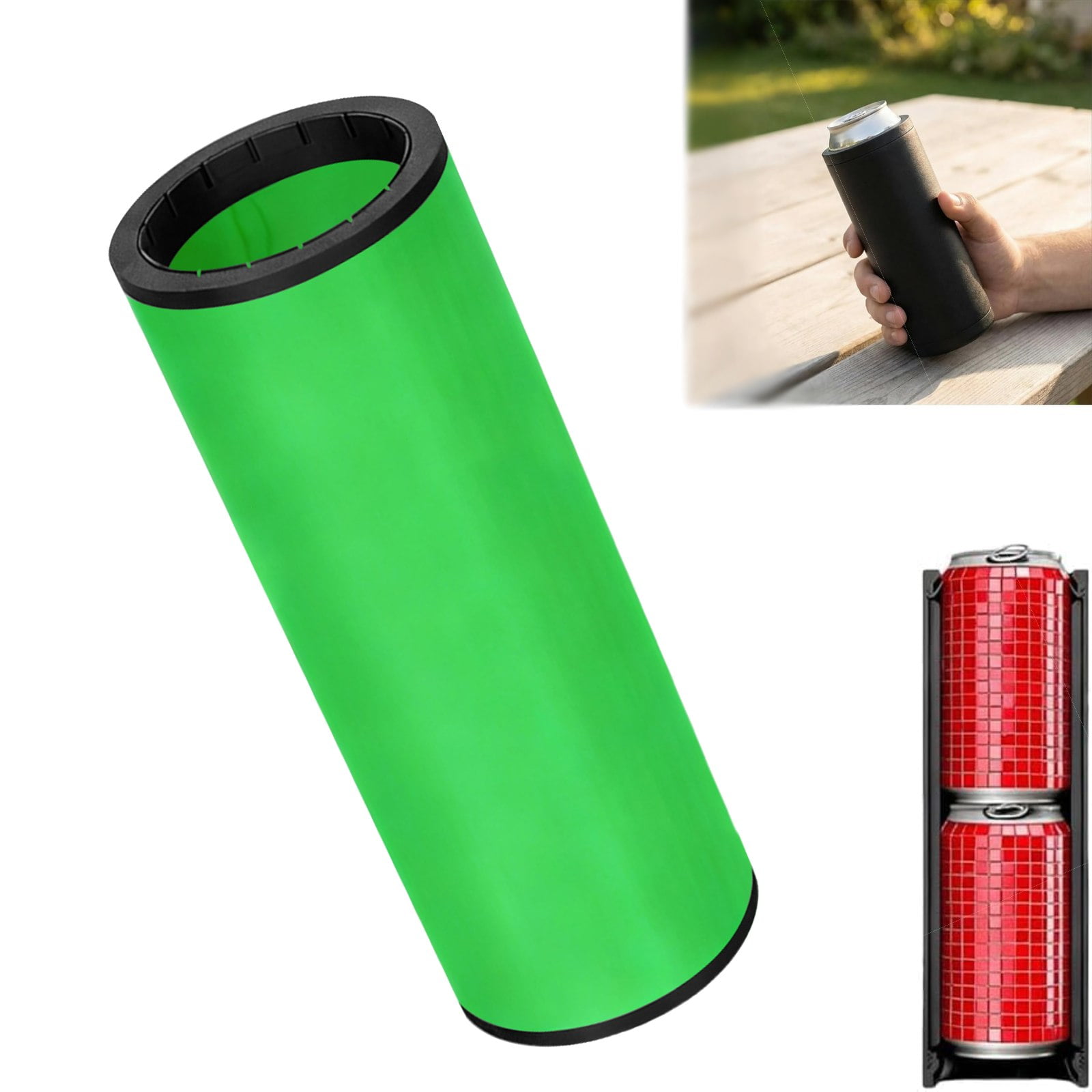 2 Pcs Double Tactical Reload Can Holder-Ultra Chill System, Slim Can ...