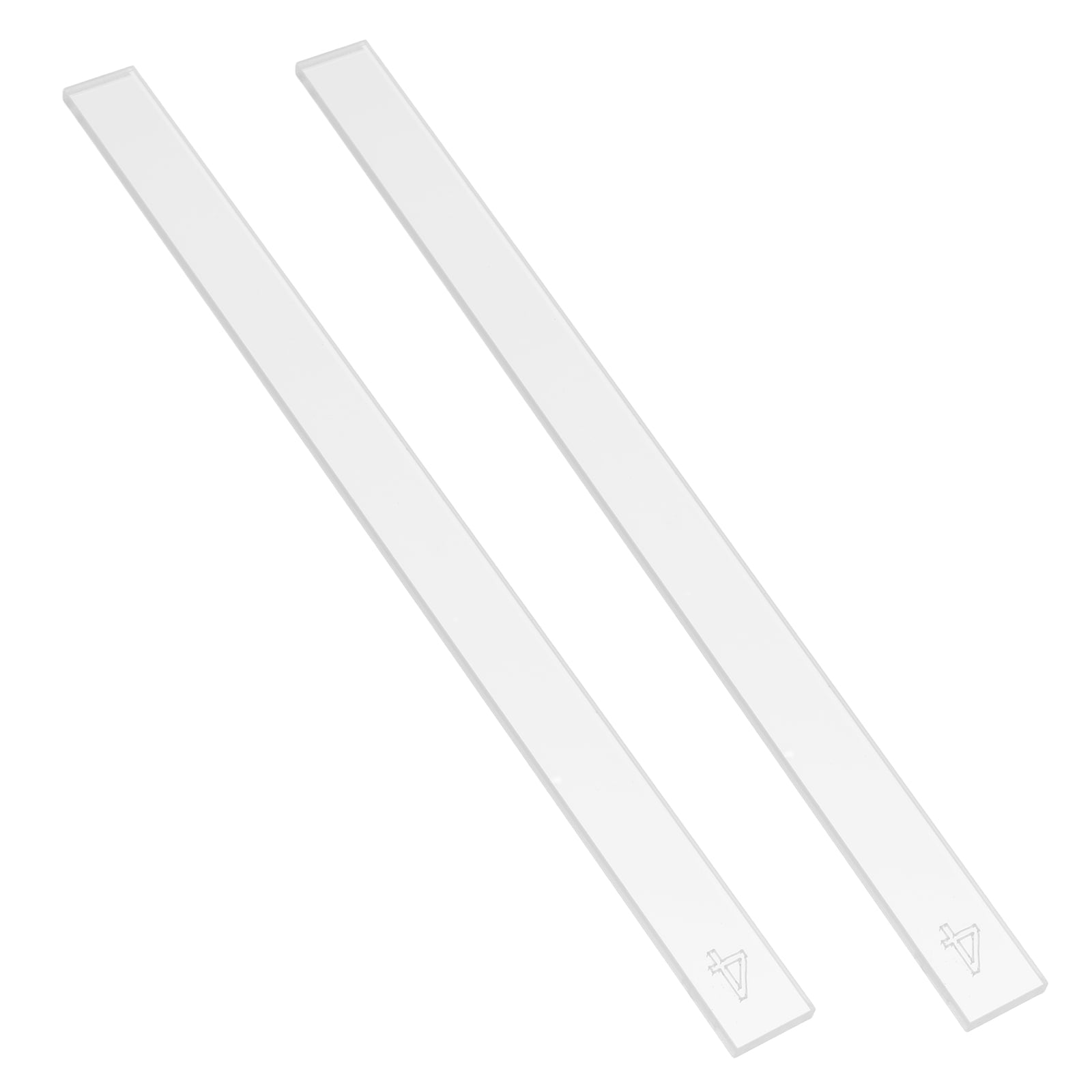 2 Pcs Dough Pastry Biscuit Thickness Balance Ruler - Walmart.com