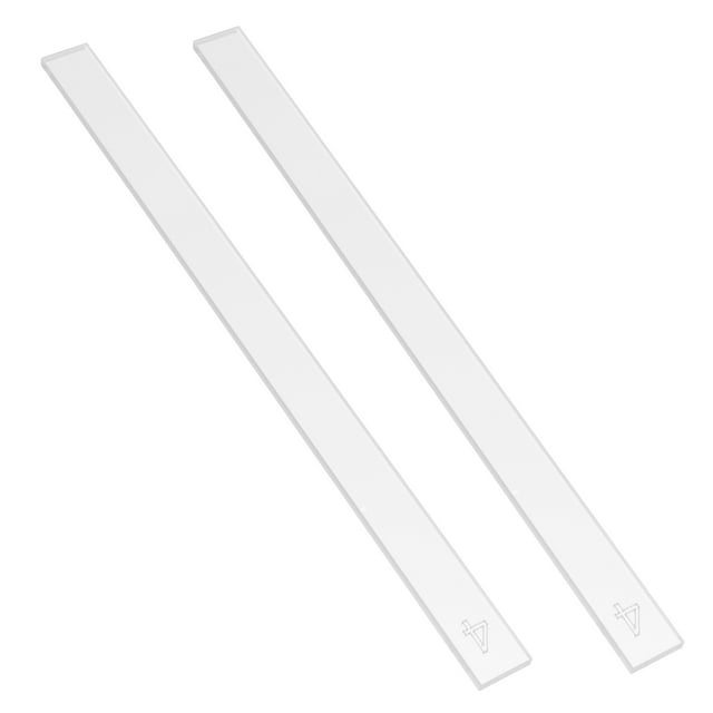 2 Pcs Dough Pastry Biscuit Thickness Balance Ruler - Walmart.com