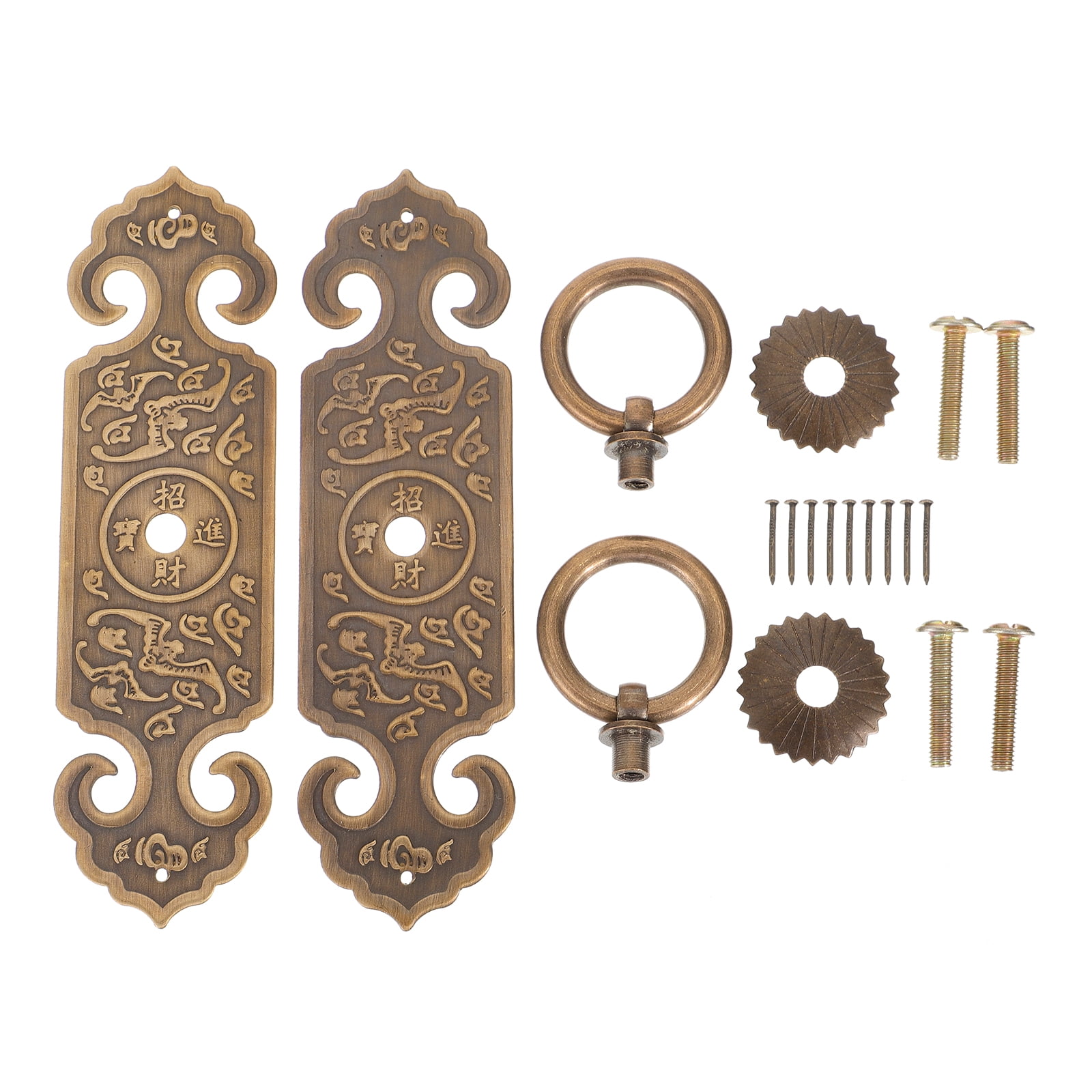 2 Pcs Drawer Pull Handle Door Hardware Replacement Dresser Knob ...