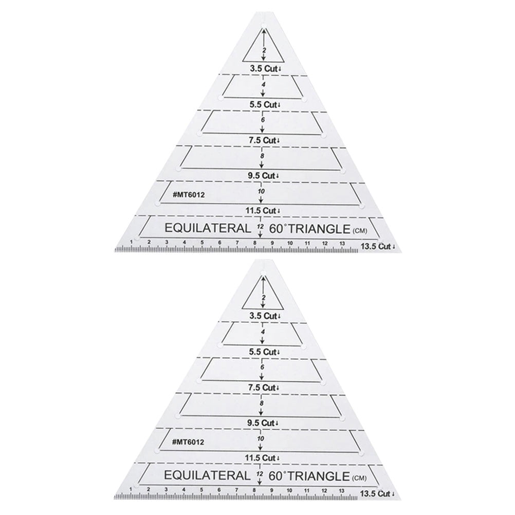 2 Pcs Dreses Measuring Tool Drawing Tools Patchwork Template Quilting ...