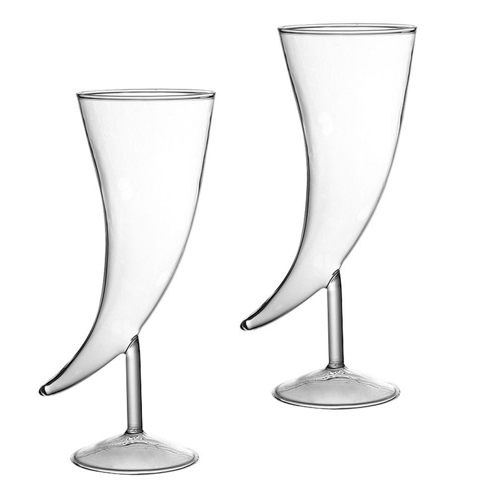 2 Pcs Drinks Glasses Cocktail Glass Food-grade Glassware Banquet 23 ...