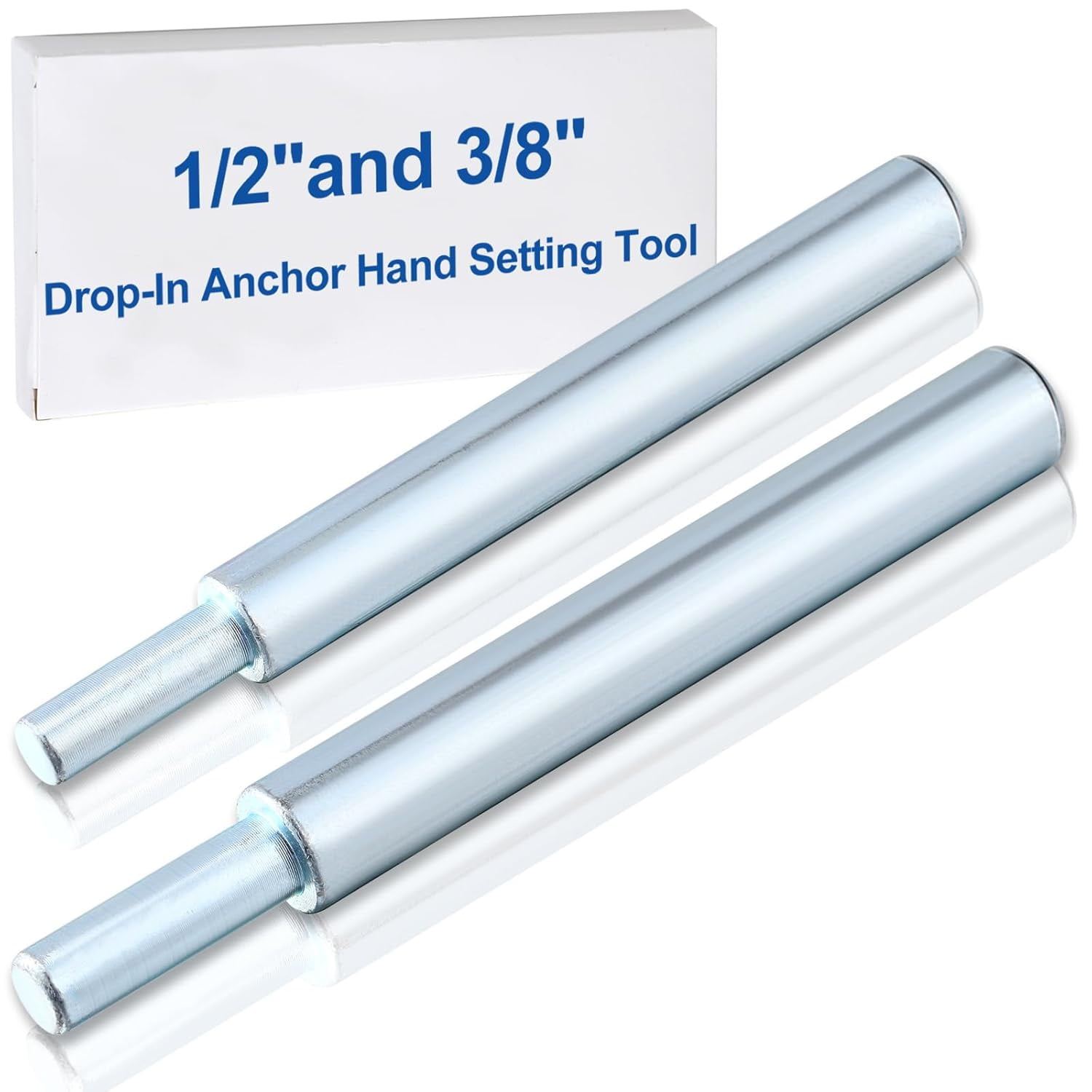 2 Pcs Drop in Anchor Tool Apply to 1/2 Inch and 3/8 Inch Internal ...