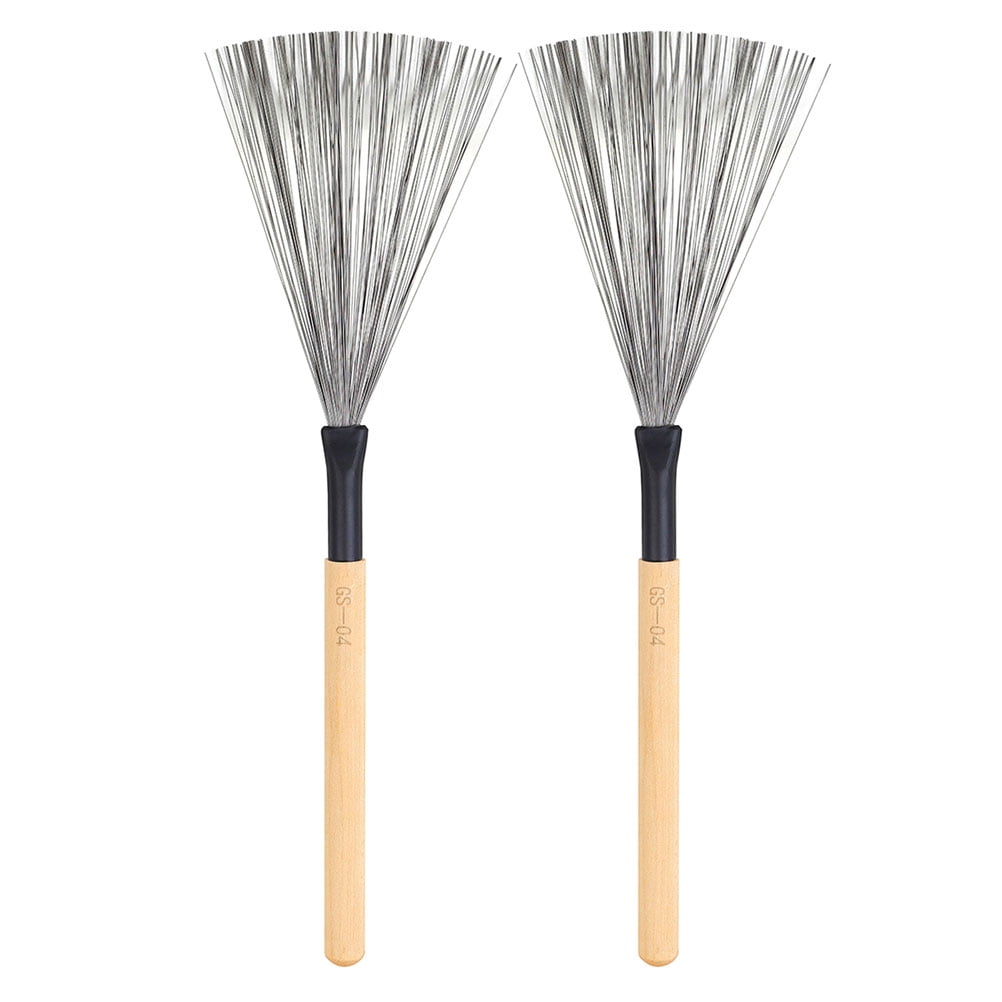 2 Pcs Drum Drum Brush Jazz Drum Brush Drum Stick Brush Drum Set Brush ...