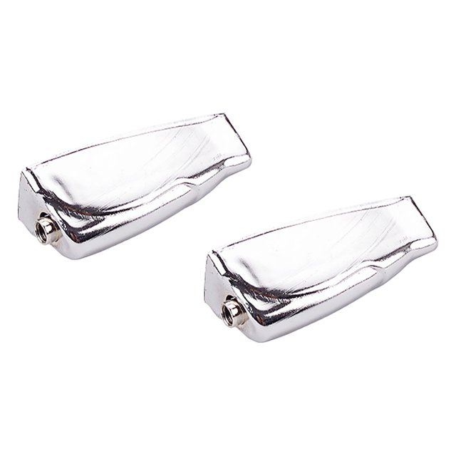 2 Pcs Drumstick Drum Ear Snare Drum Connector 6.55X2.6CM Silver ...