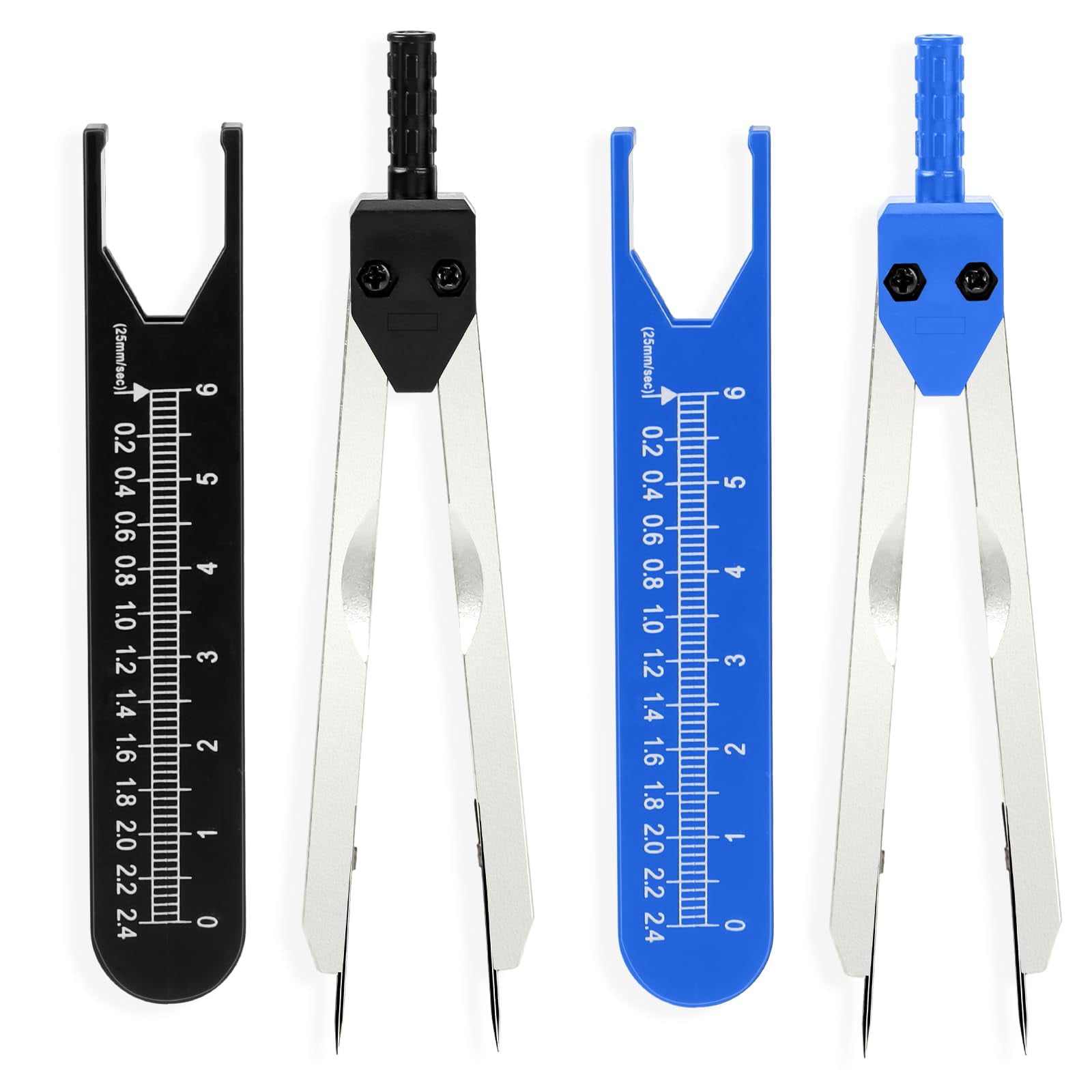 2 Pcs EKG Calipers ECG Caliper Measuring Tool with Ruler EKG Caliper ...