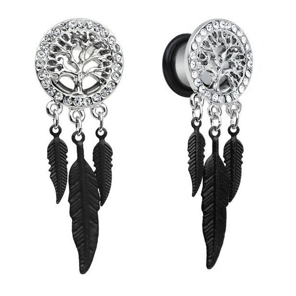 2 Pcs Ear Stretching Kit Tunnel Gauges Ear Expanders Gauge Ear Kit ...