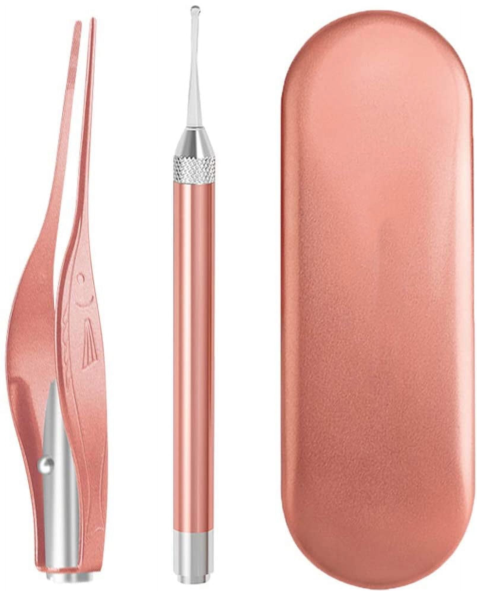 2 Pcs Ear Wax Removal Tool with Light - Ear Pick Cleaner Kit for Kids ...