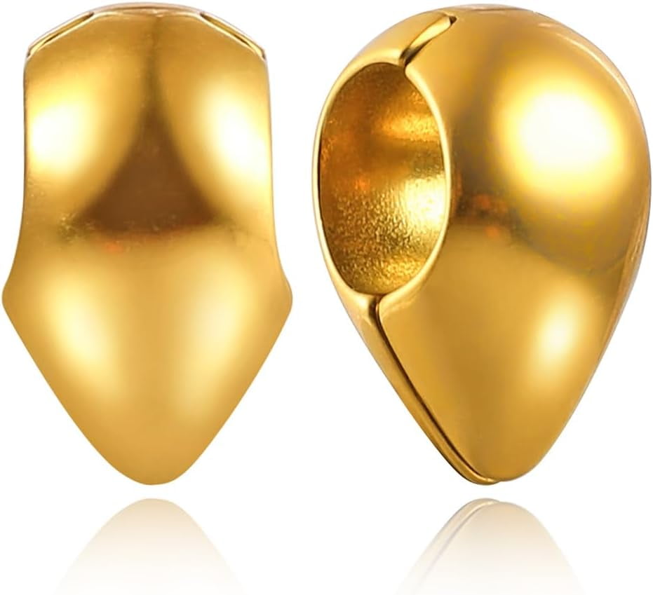 2 Pcs Ear Weight For Lobe - 6Mm+ Ear Tunnels Plugs - 316 Stainless ...