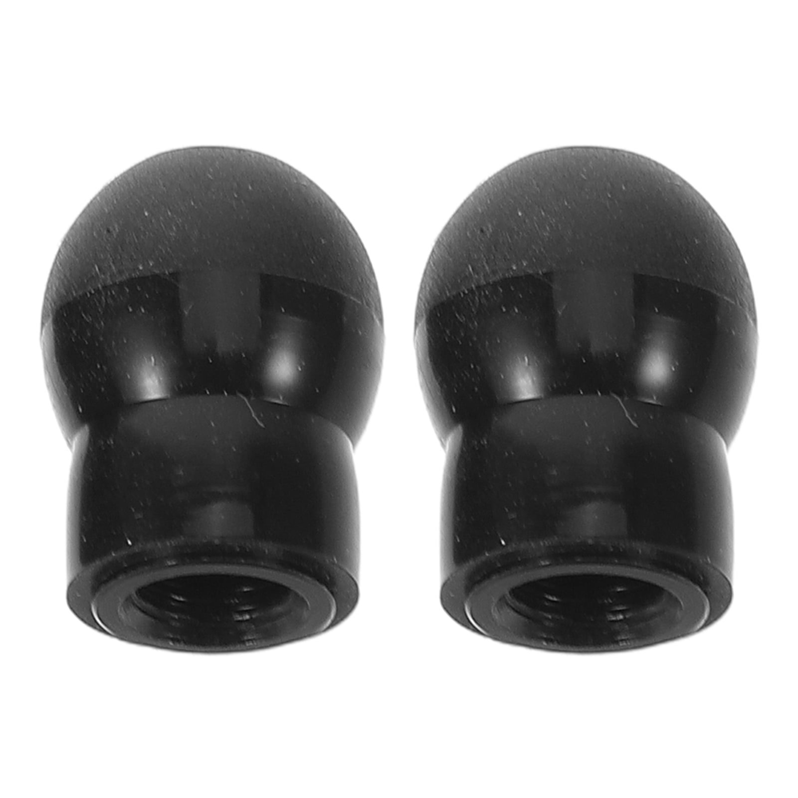 2 Pcs Earbuds Wire Wiring Stethoscope Earplugs 1.70X1.30X1.30CM Black ...