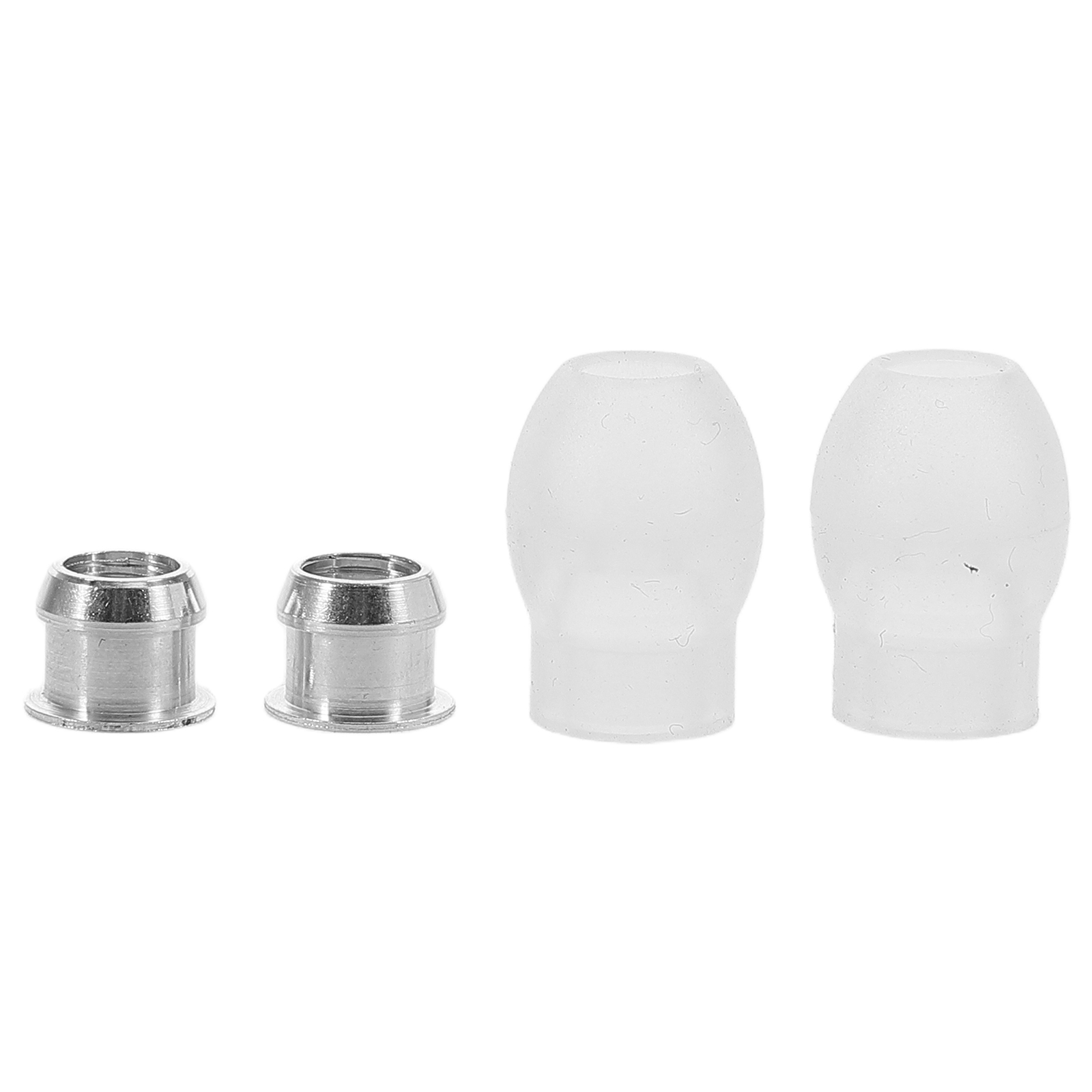 2 Pcs Ears Desktop Adapter Stethoscope Earplugs 1.70X1.30X1.30CM White ...