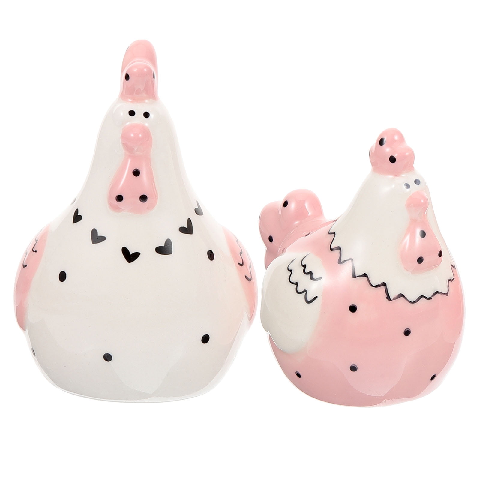 2 Pcs Easter Tableware Flatware Salt Shaker Ceramic Spice Bottles Sugar ...