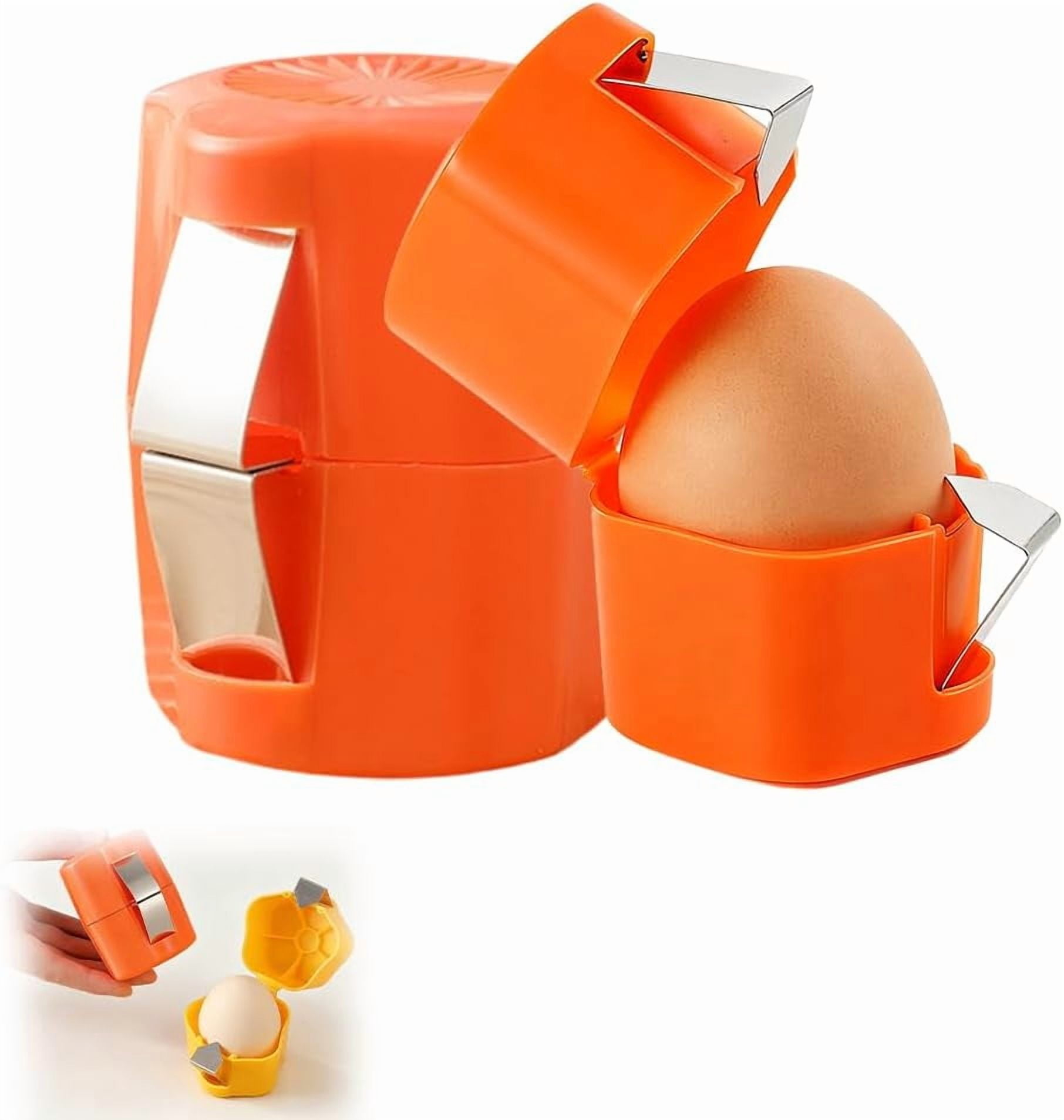 2 Pcs Egg Shell Opener, 2026 Upgraded Egg Opener for Hard Boiled Eggs ...