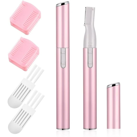 LIYJTK Electric Eyebrow Trimmer, Battery Operated Facial Hair Remover ...