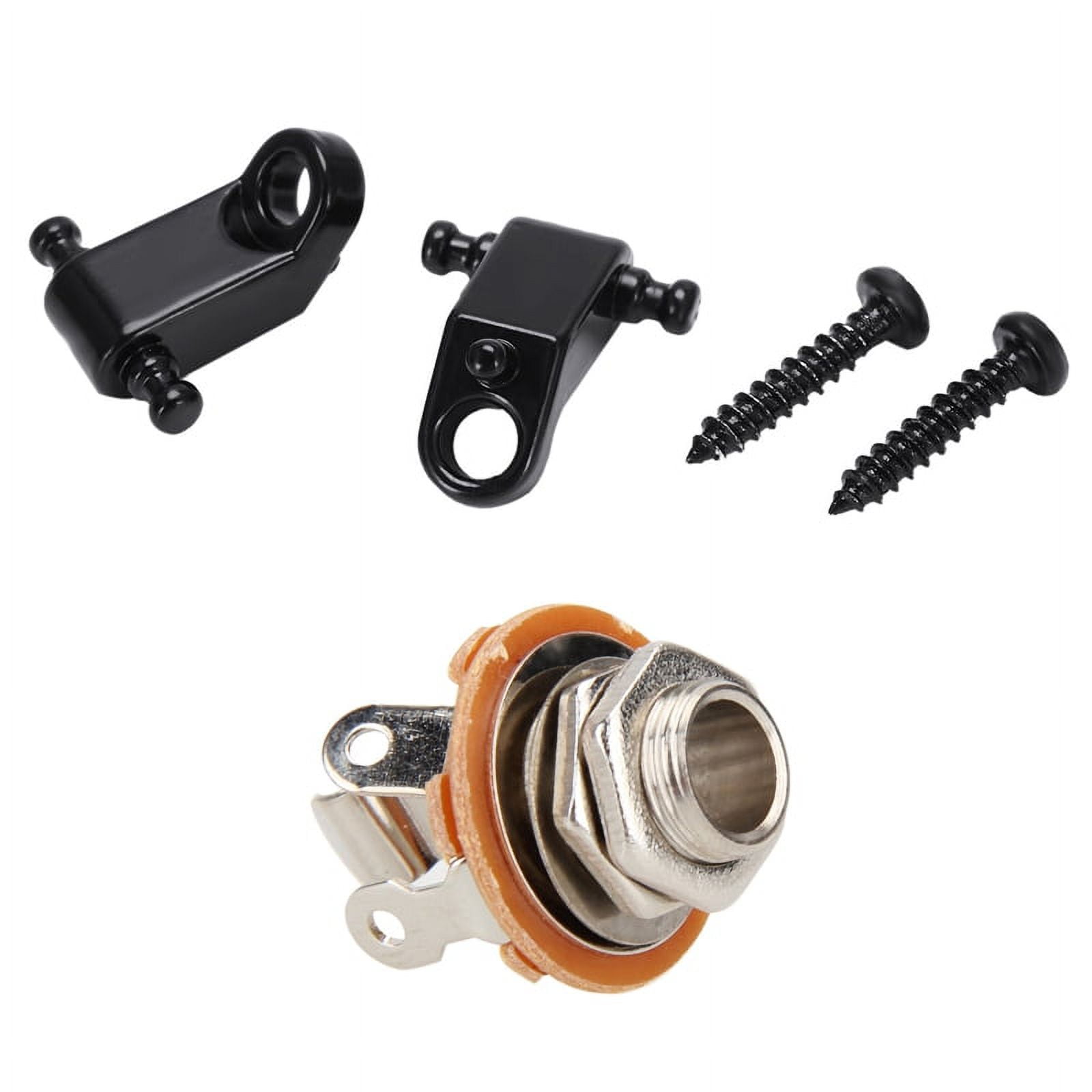 2 Pcs Electric Guitar Roller String Tree String Retainer & 1/4 6.35mm 2 ...